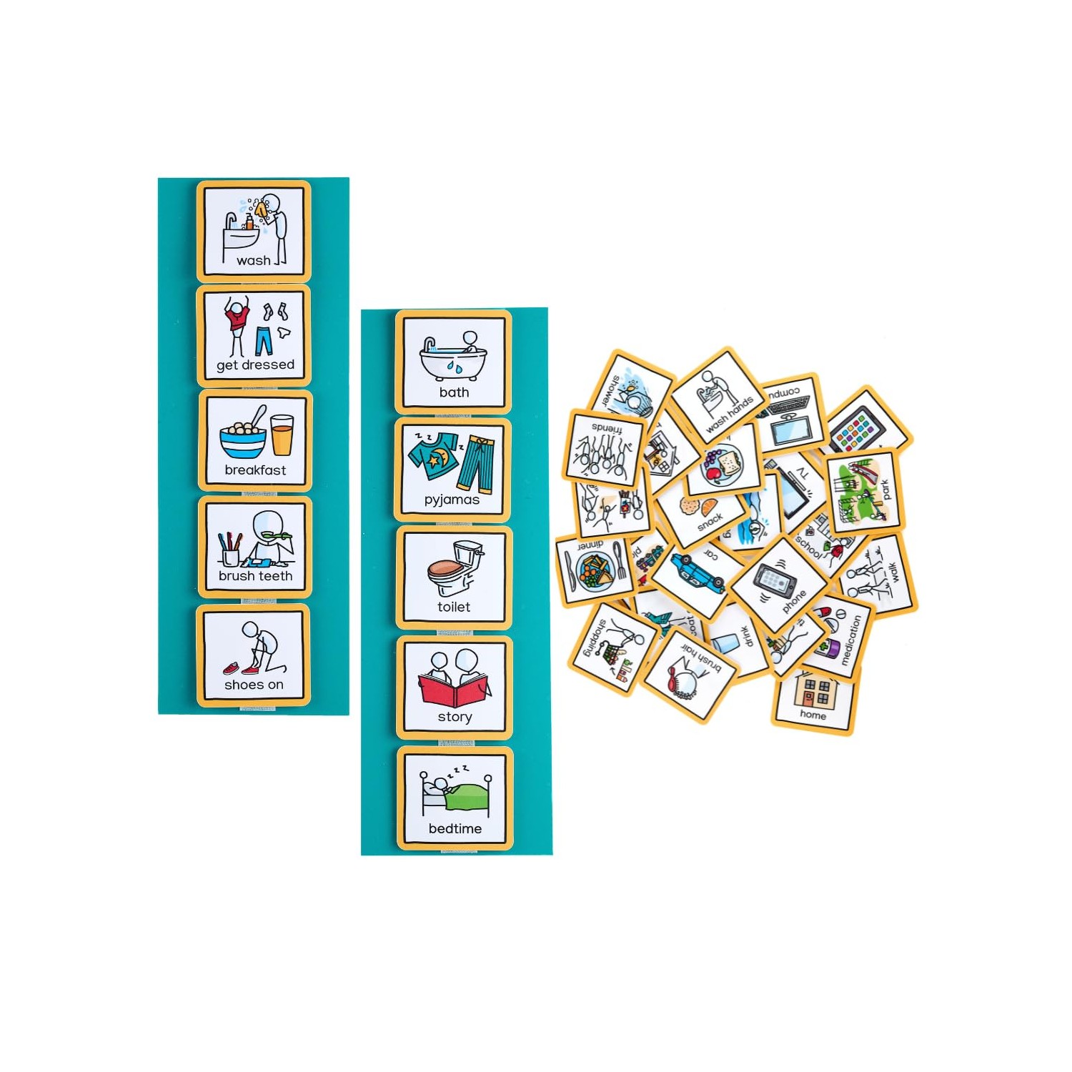 Create Visual Aids Visual Timetable For Home Visual Schedule Routine ...