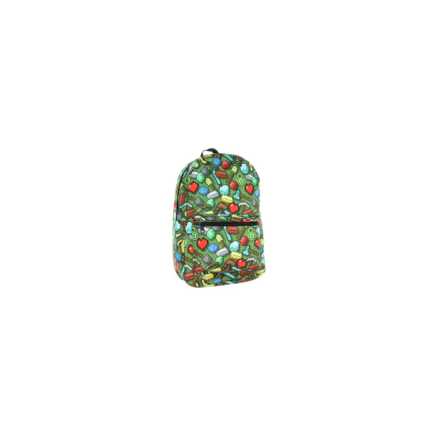 Minecraft Sword Pickaxe Items All Over Sublimated Print Laptop Backpack ...