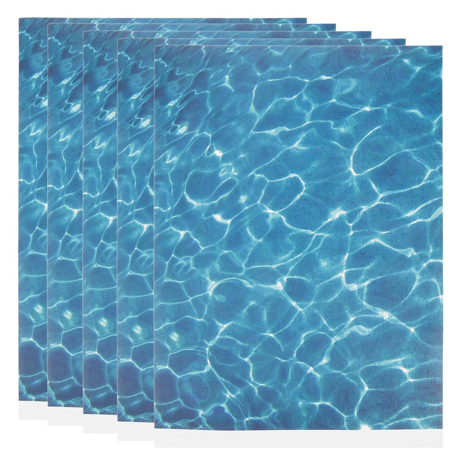 SEWACC Ripple Water Sheet 5 Sheets of DIY PVC Artificial Water Effect ...