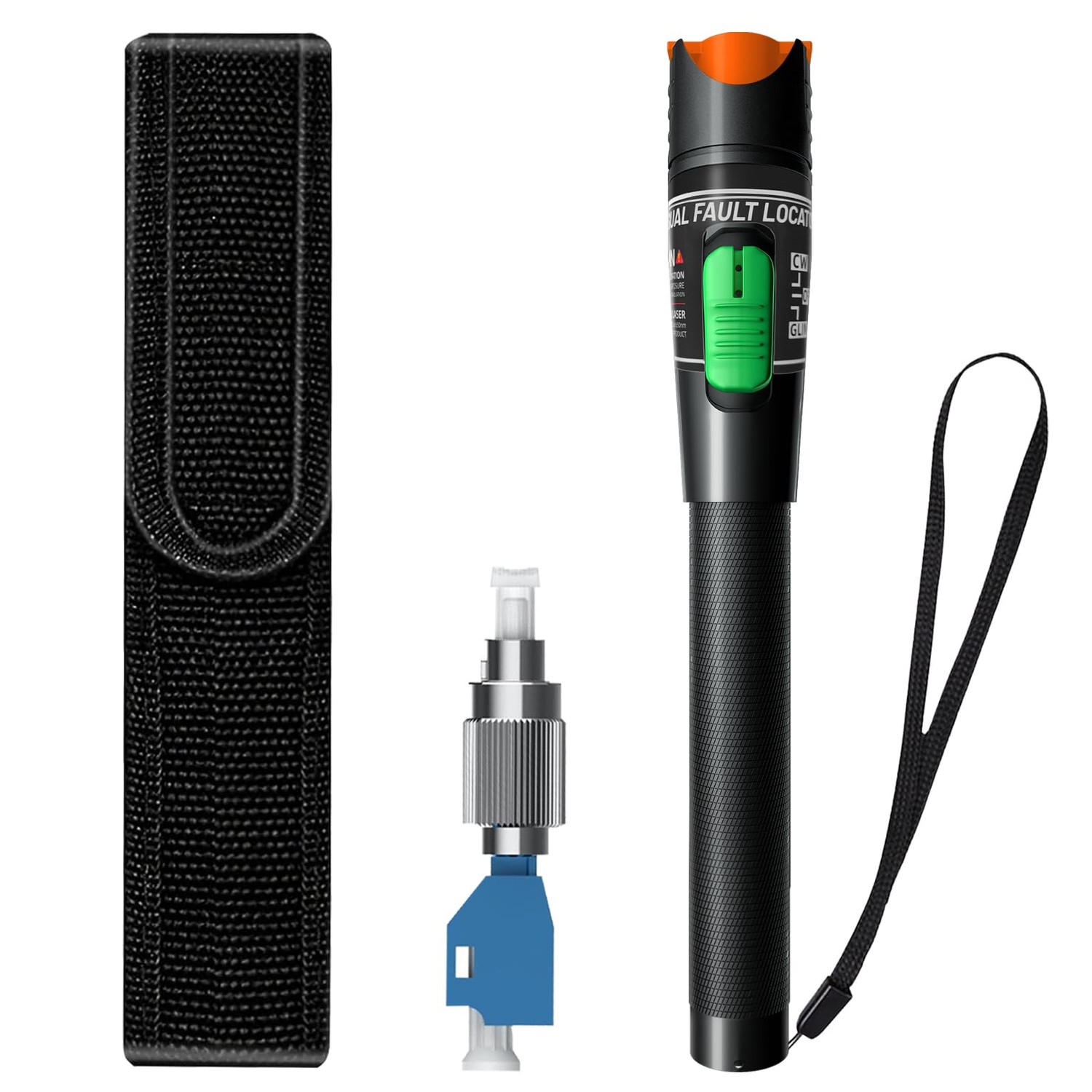 CHunreegow Visual Fault Locator - 30KM VFL Fiber Optic Tester Kit with ...