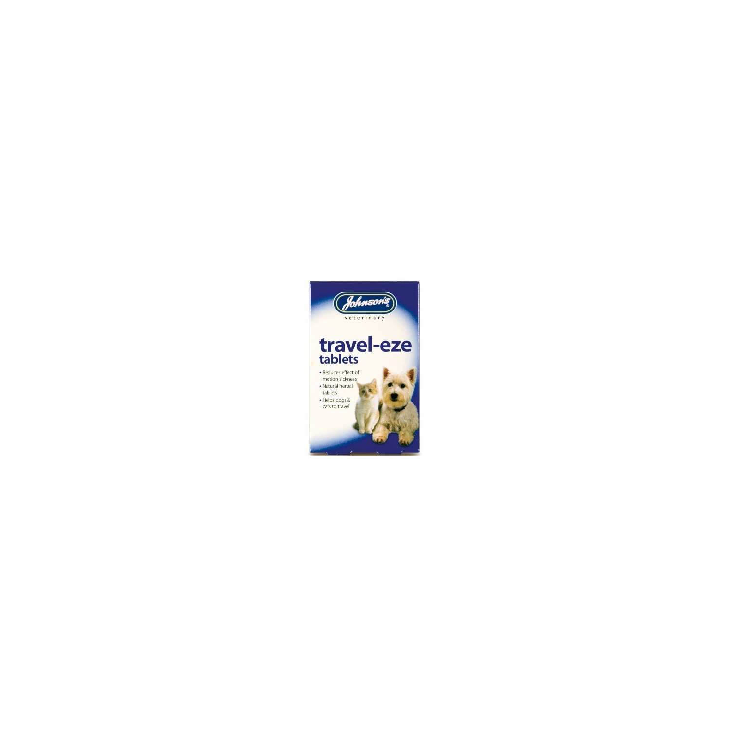 Johnsons Travel-Eze Tablets for Dogs & Cats 30g - Bulk Deal of 6x ...
