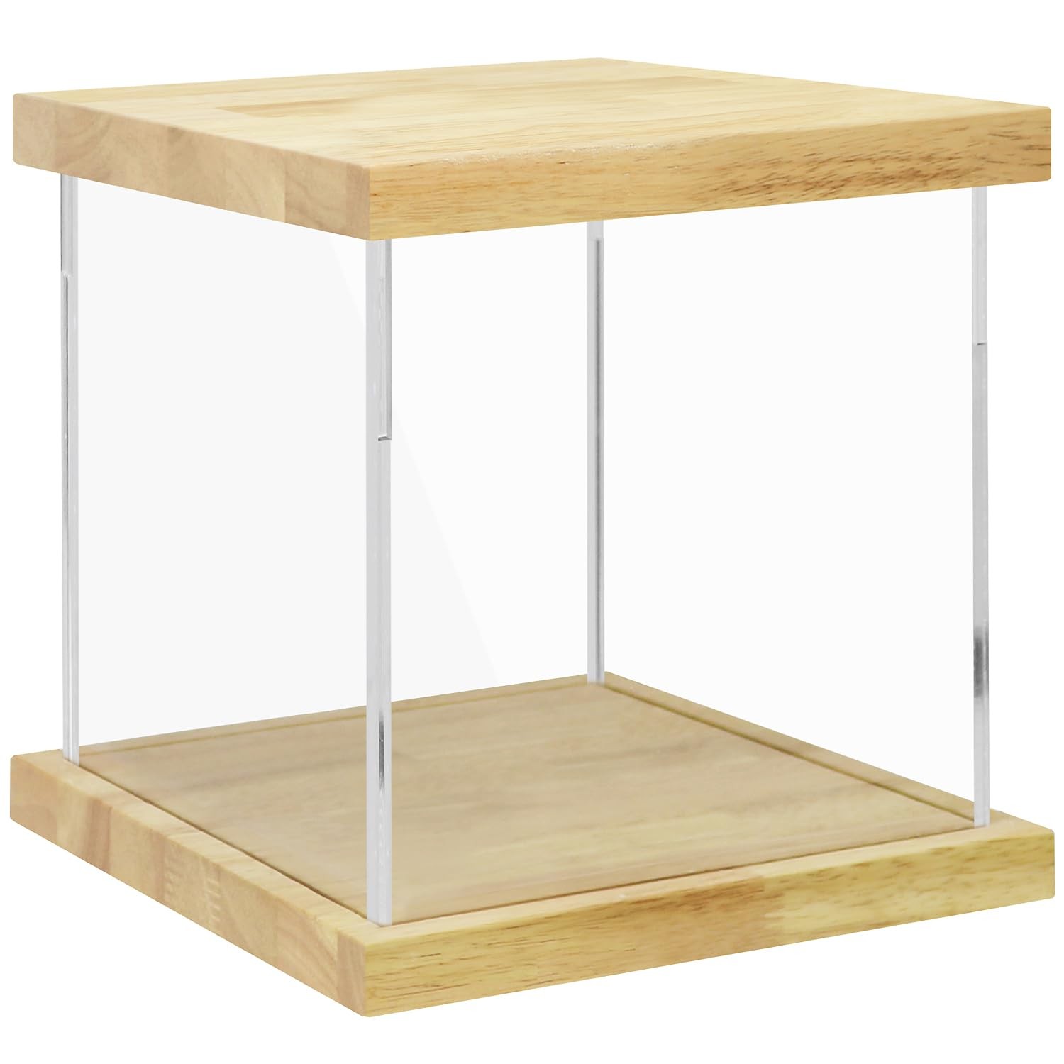 BenchPro Clear Acrylic Display Case for Trophy, Collectibles, Assemble ...