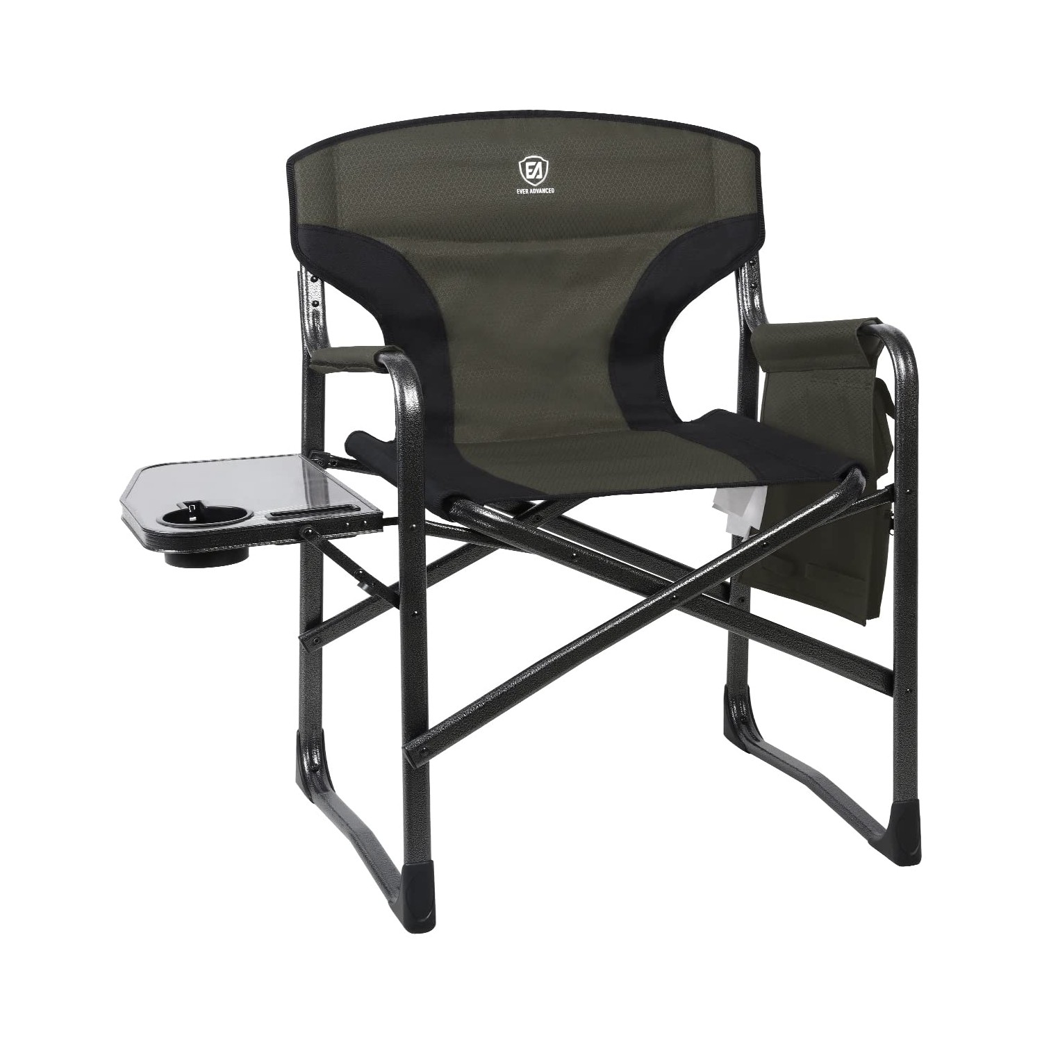 EVER ADVANCED Lightweight Folding Directors Chairs Outdoor, Aluminum ...
