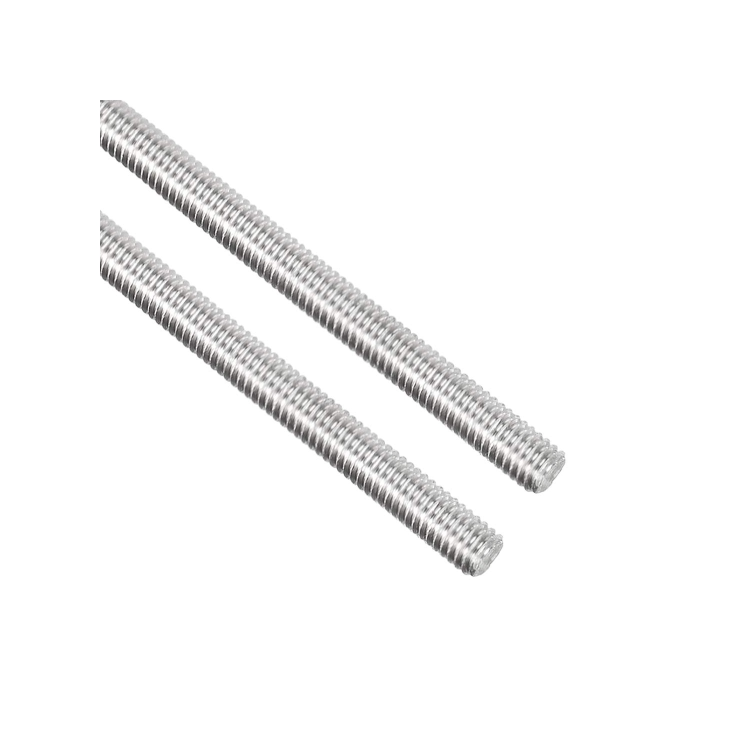 Awclub 2pcs M4 x 250mm Fully Threaded Rod, 304 Stainless Steel Long ...
