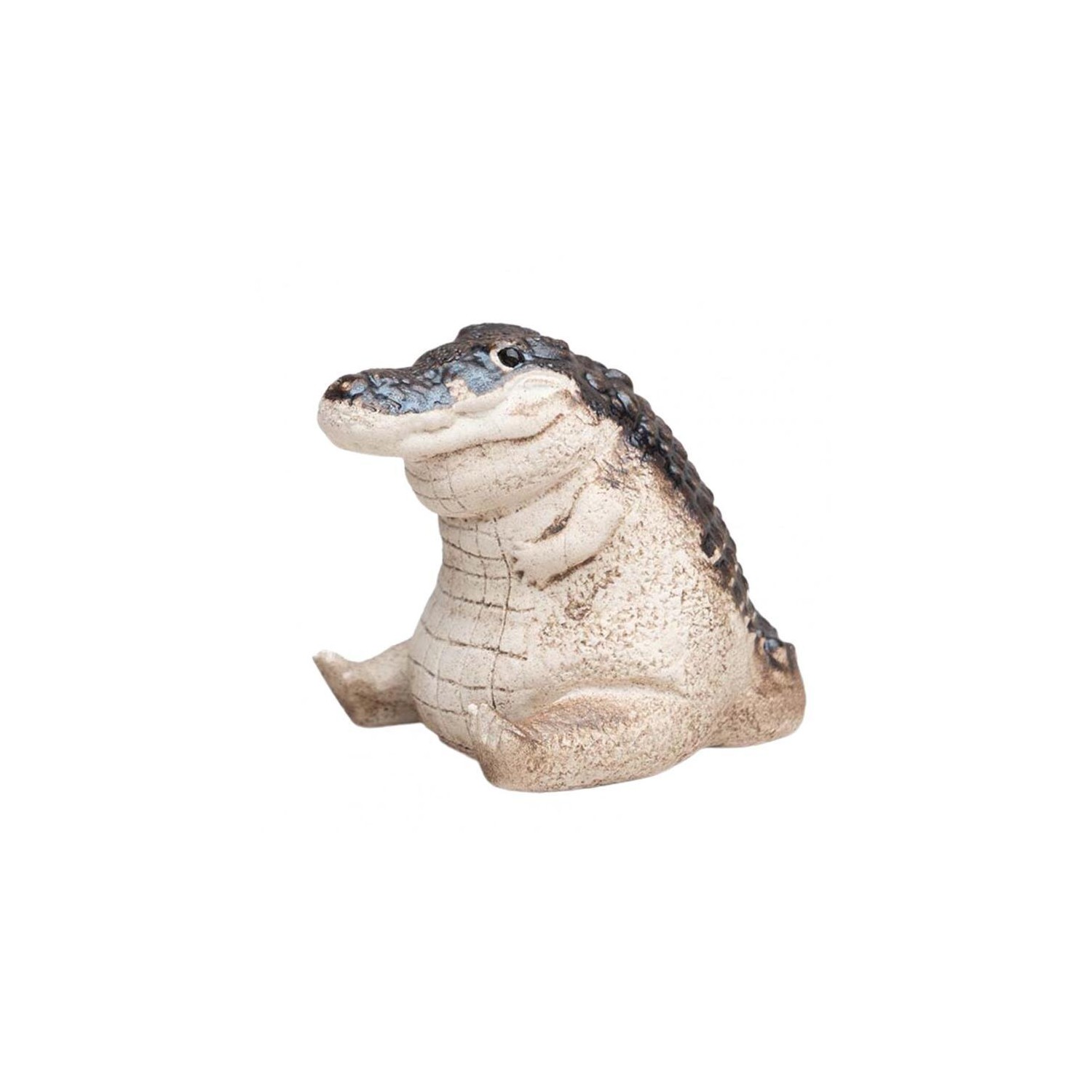 Alligator Statue, Amusing Garden Porch Ornaments Crocodile, Fat Little ...