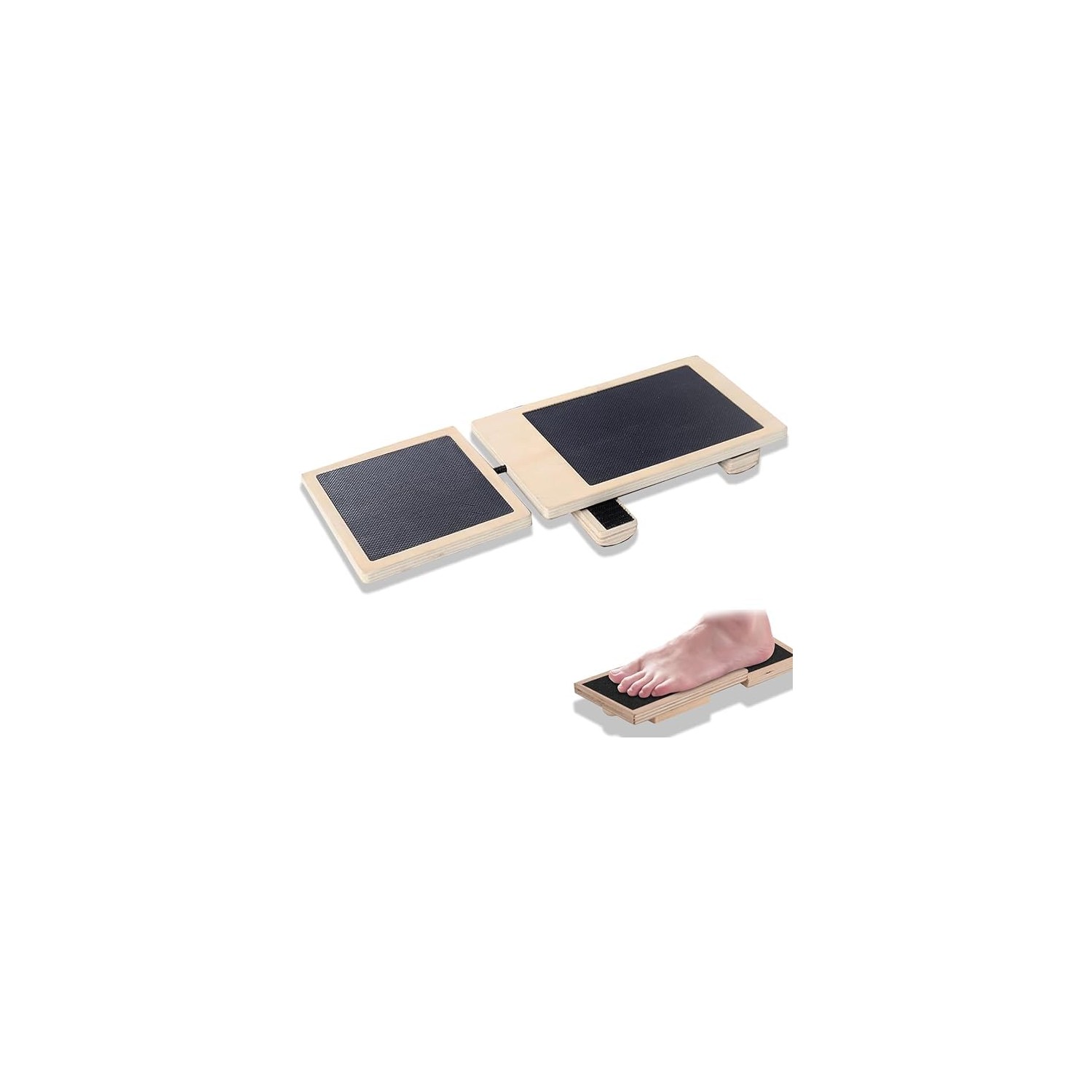 Single Foot Balance Board, Ankle Foot Exerciser, Ankle Stabilizer,Wood ...