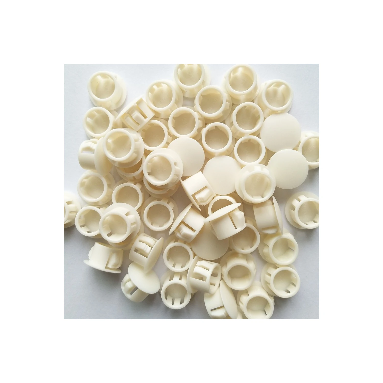 YEJI 50PCS 1/2", 13mm, 0.51in Panel Plugs Hole Plugs (Mounting Hole: 12 ...