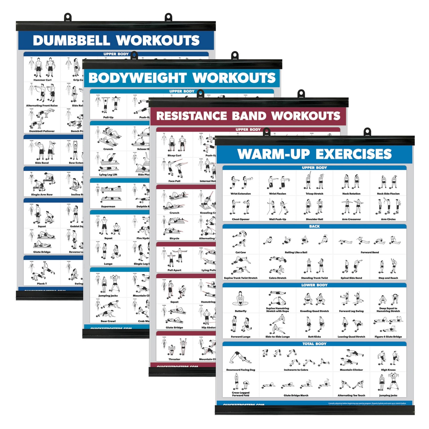 Palace Learning 4 Pack - Dumbbell Workouts + Bodyweight Exercises ...