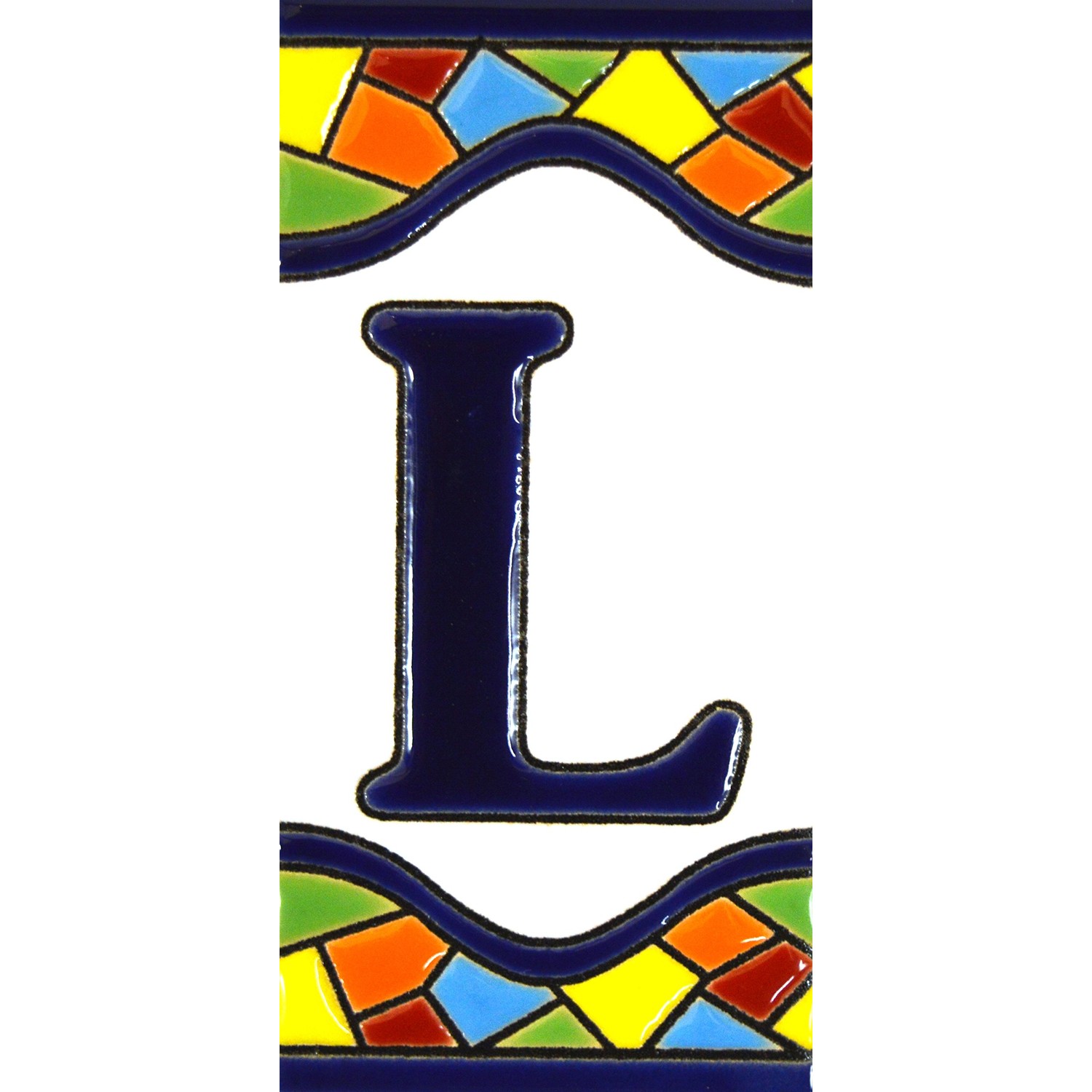 House letters 4 inch. Handpainted house letter tiles for signs ...