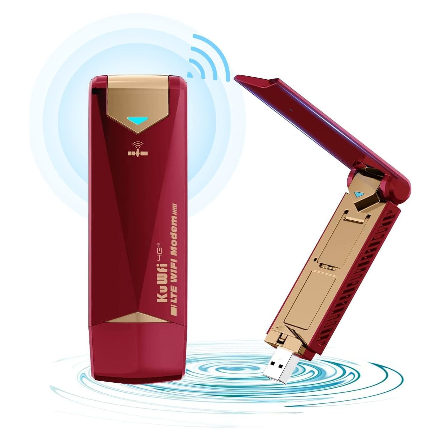 KuWFi 3G/4G Dongle,150 Mbps Mobile WiFi Dongle, 4G Wi-Fi Dongle With ...