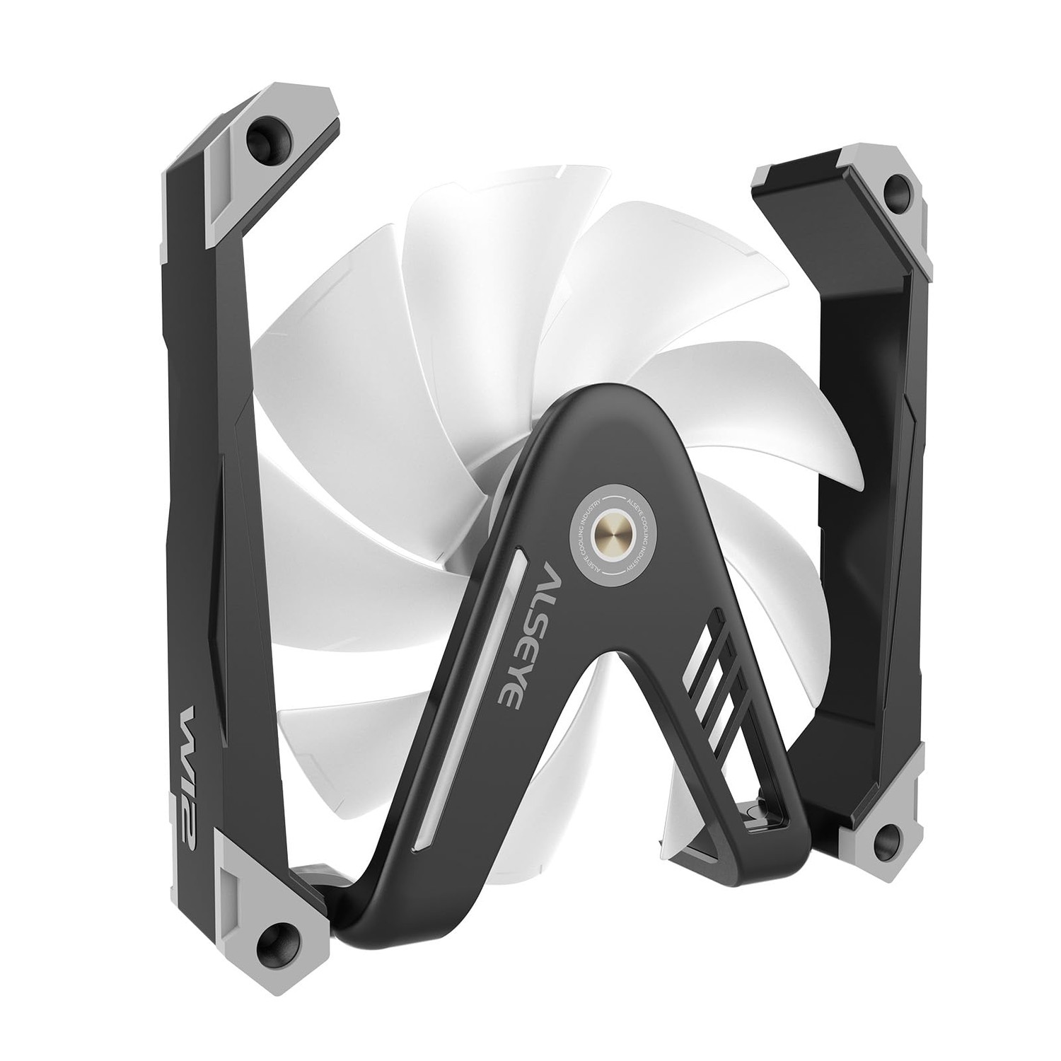 ALSEYE W12 Pro Case Fan, Extraordinary 'W' Designed PC Fans, Full ...