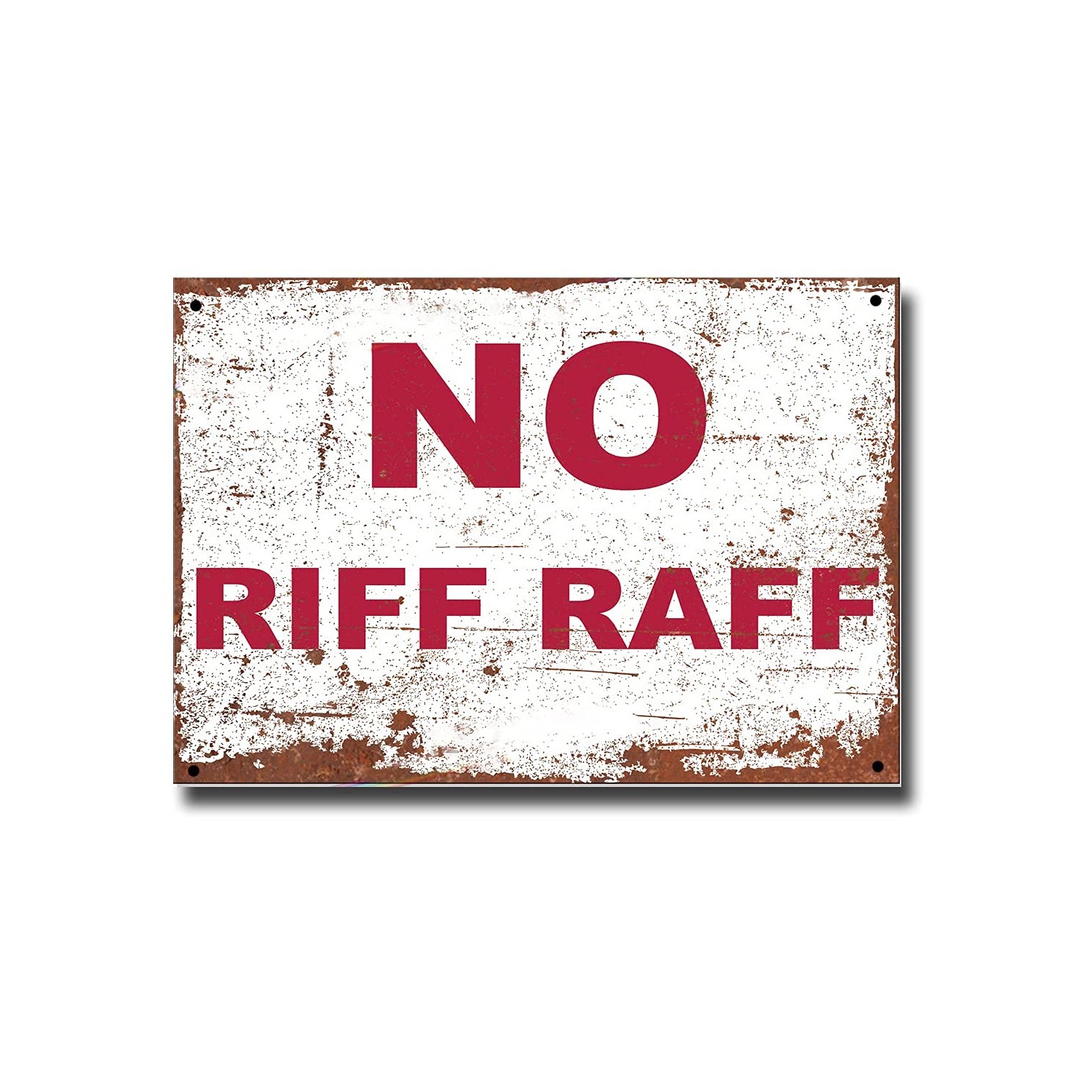 Funny Metal Bar Signs - Fixings Included - Bar Accessories for Home Pub ...