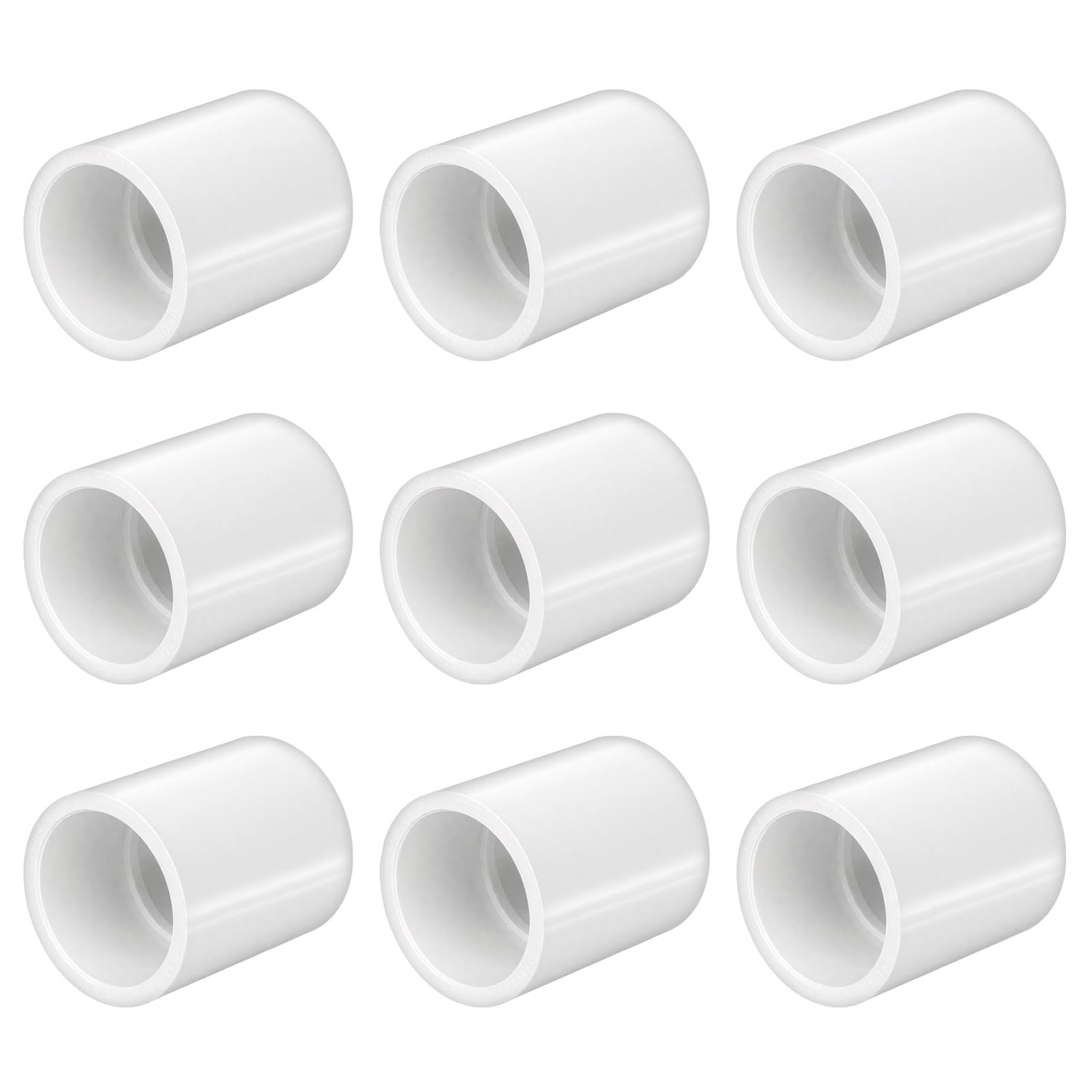 10 Pack 3/4" 90 Degree PVC Elbow Fittings, LESSO PVC Pipe Furniture ...
