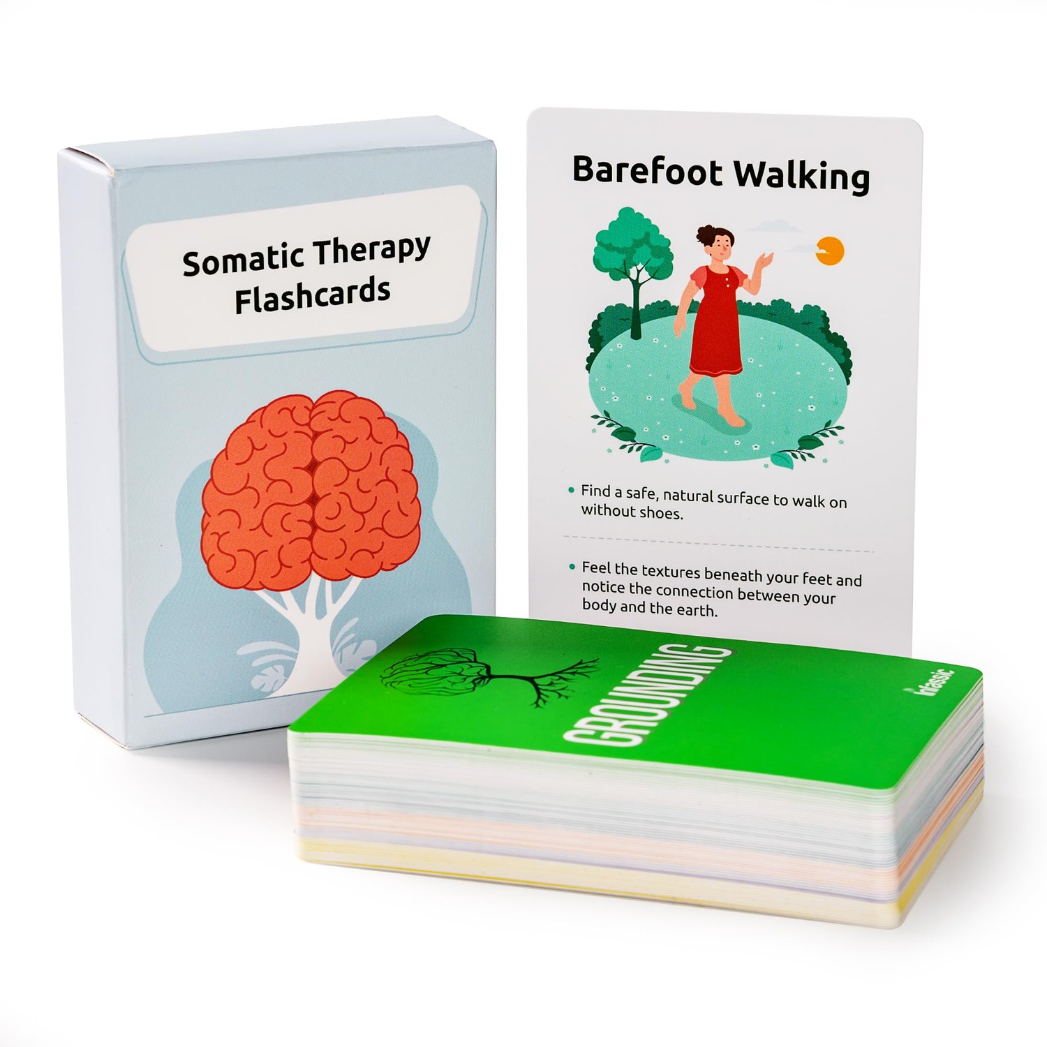 Somatic Therapy Exercise Cards for Nervous System Regulation - 50 ...