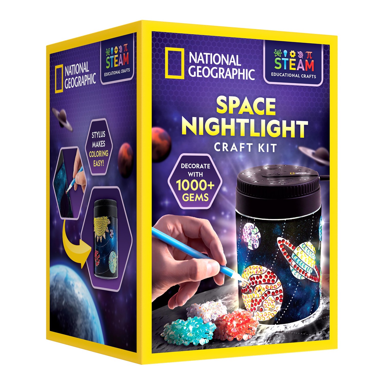 Blue Marble NATIONAL GEOGRAPHIC Diamond Painting Solar System Night ...
