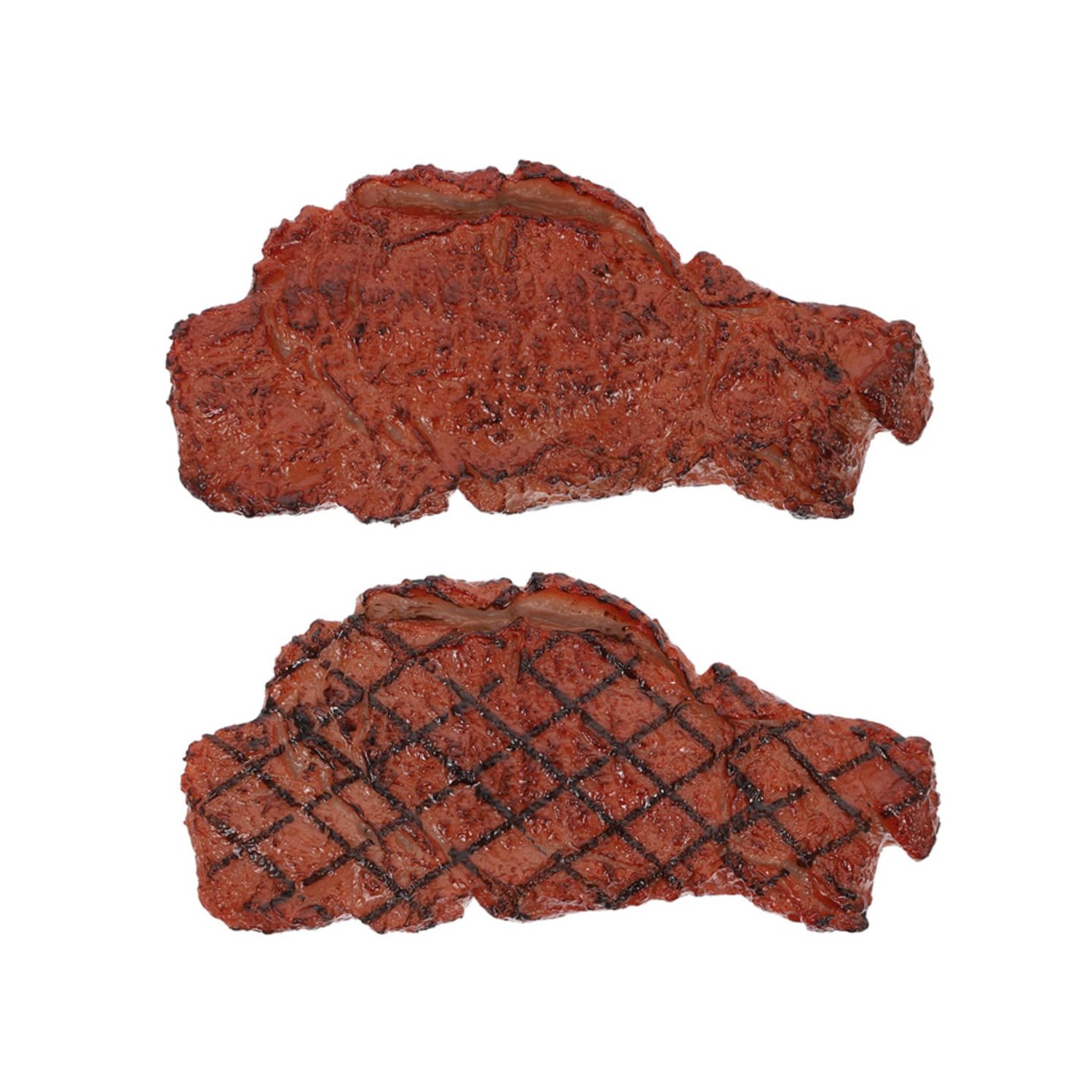 VICASKY 2 x Food Model Lifelike Food Toy Fake Steak Faux Steak Model ...