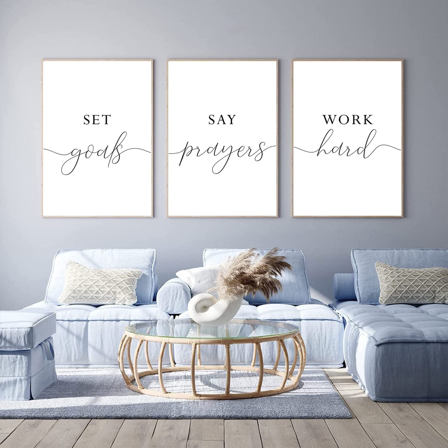 Office Wall Art Decor Inspirational Canvas Wall Art Positive Quotes ...