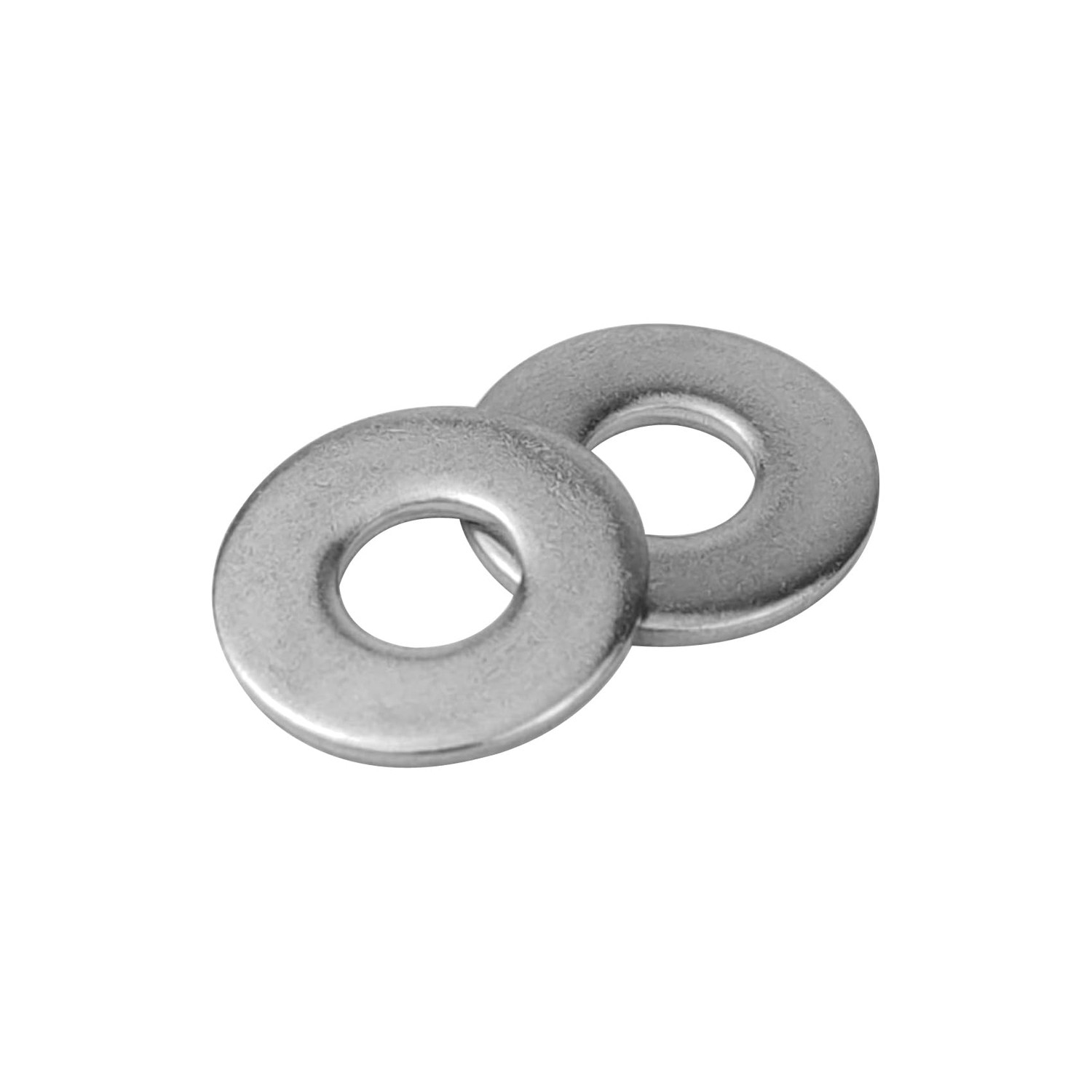 25 Pcs 1/4 Inch Stainless Flat Washers, 5/8 Inch OD Metal Washers, 18-8 ...