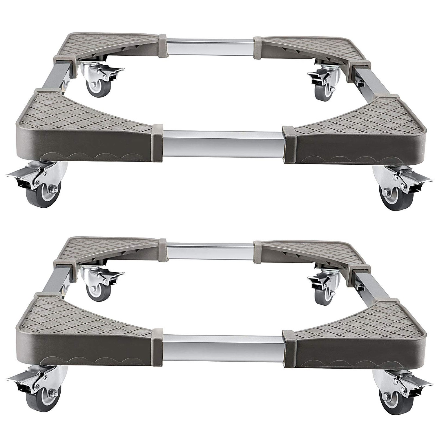 HOZEON 2 Pack Washing Machine Furniture Dolly, Telescopic Movable ...