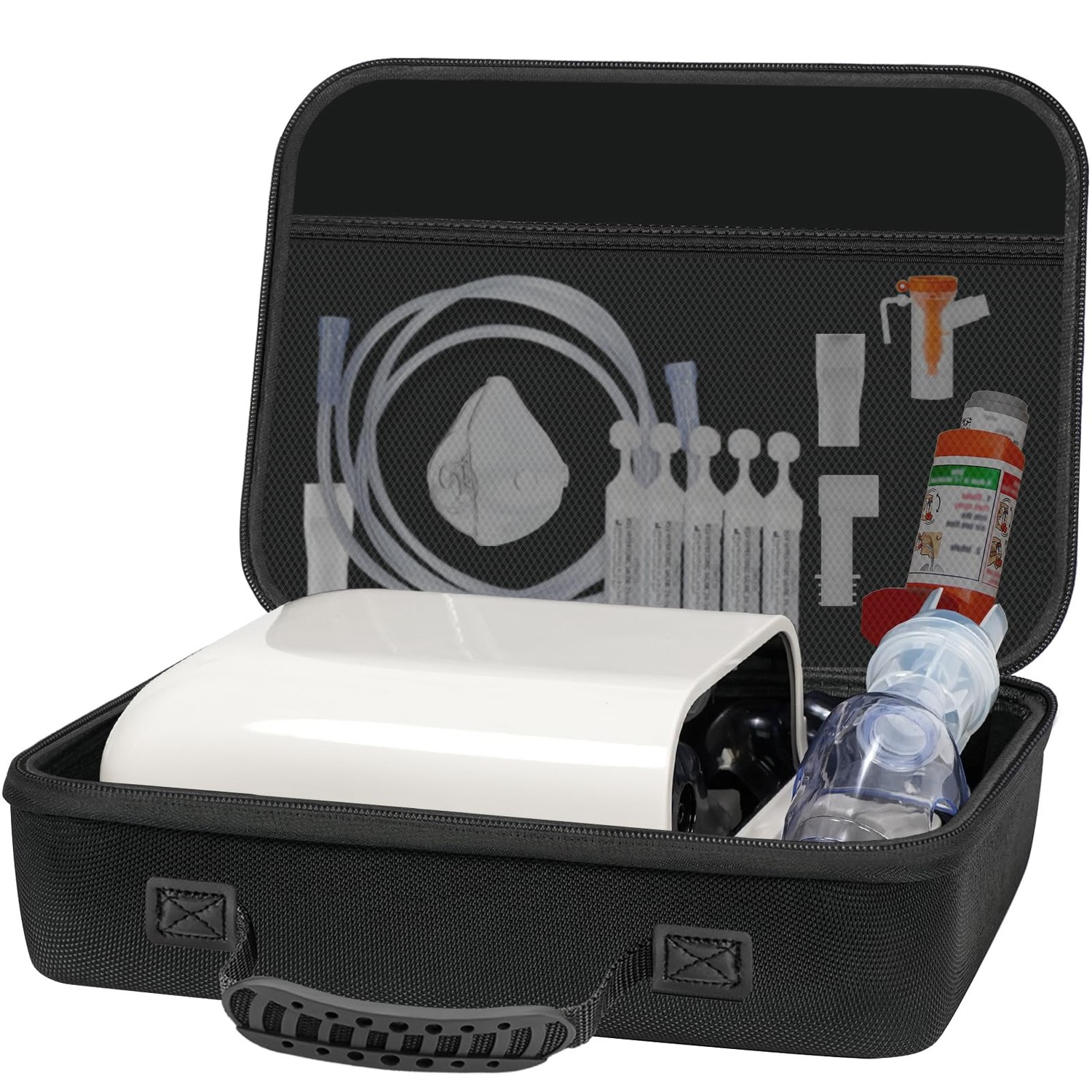 HESPLUS EVA Hard Shell Travel Case for Smart Nebulizers & Asthma ...