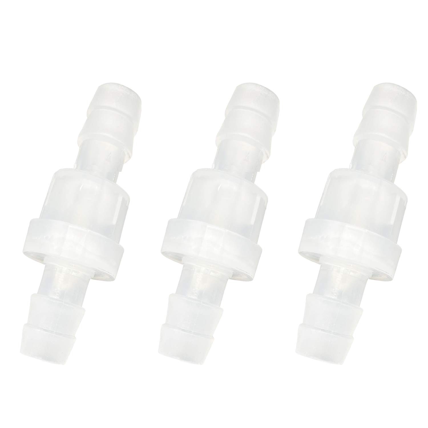 Metaland One Way Check Valve, 3/8" Hose Barb Non Return Plastic Valve ...