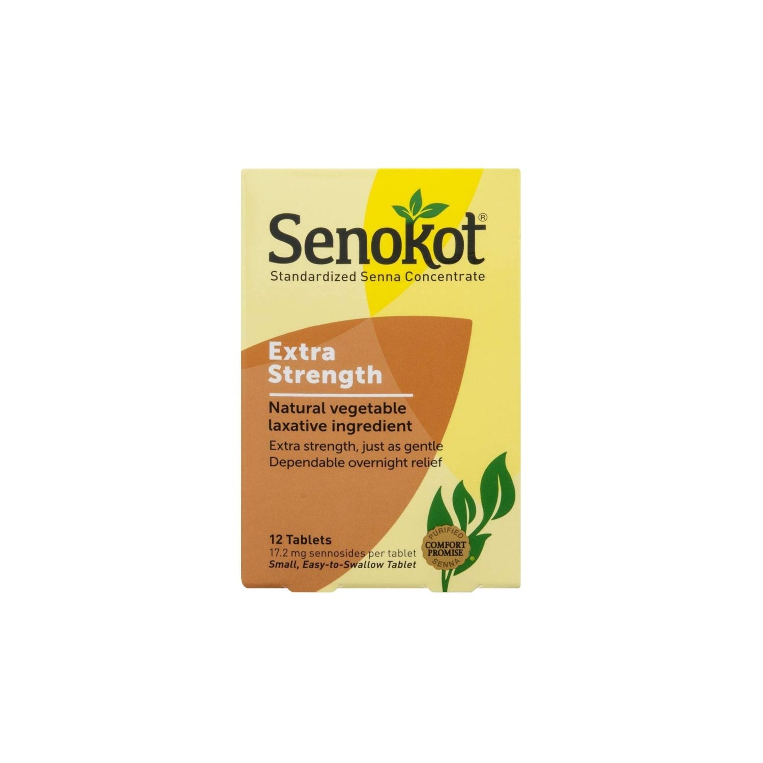 Senokot Natural Vegetable Laxative Ingredient, Extra Strength Tablets ...