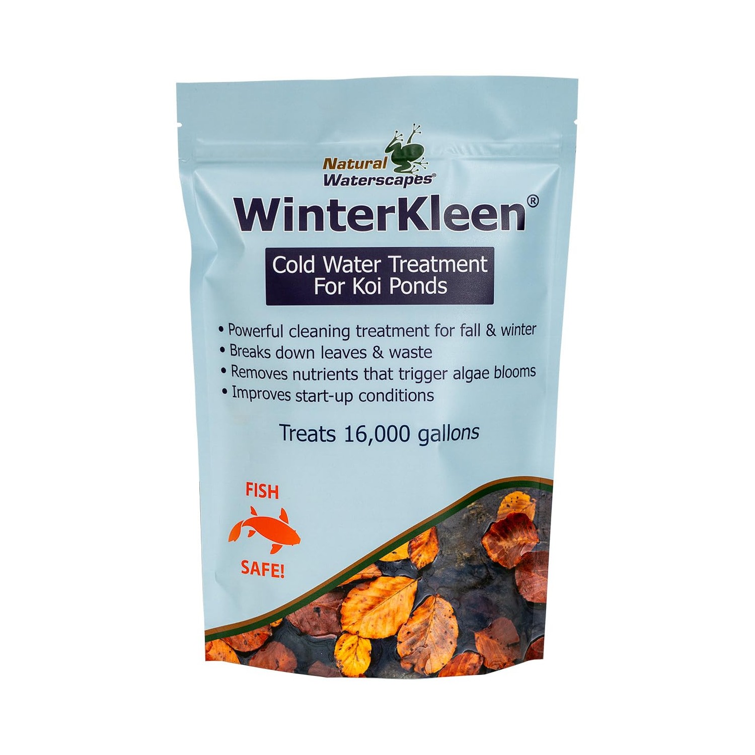 WinterKleen Fall & Winter Bacteria for Ponds | Koi Pond Winterizer ...