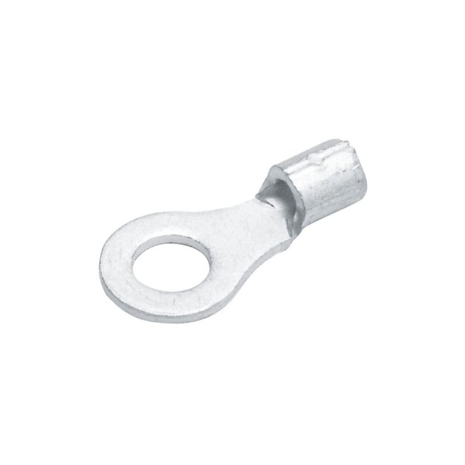 NICHIFU TERMINAL INDUSTRIAL Bare Crimp Terminals R Shape Round 5 Pieces ...