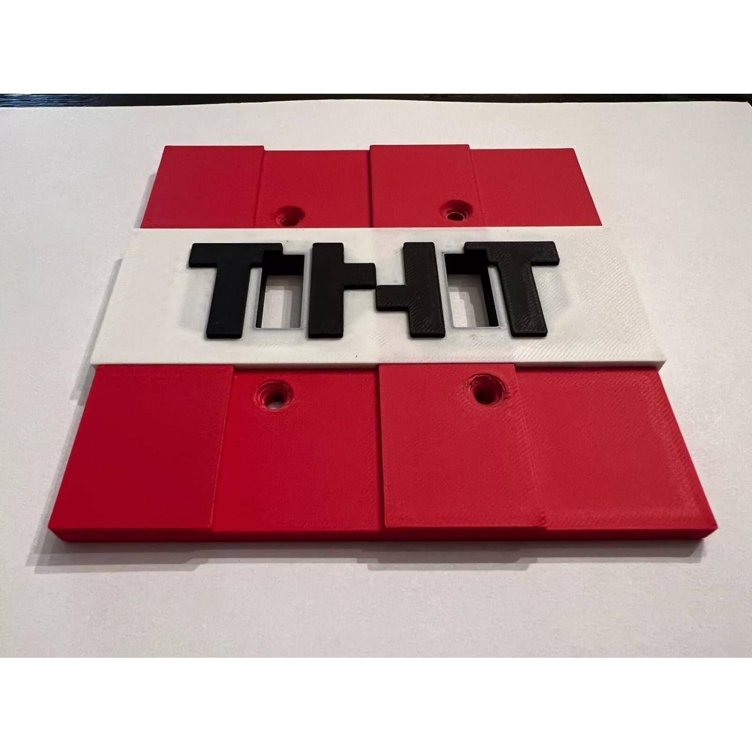 3d printed Minecraft Themed - TNT Light Switch Cover - ibspot.com