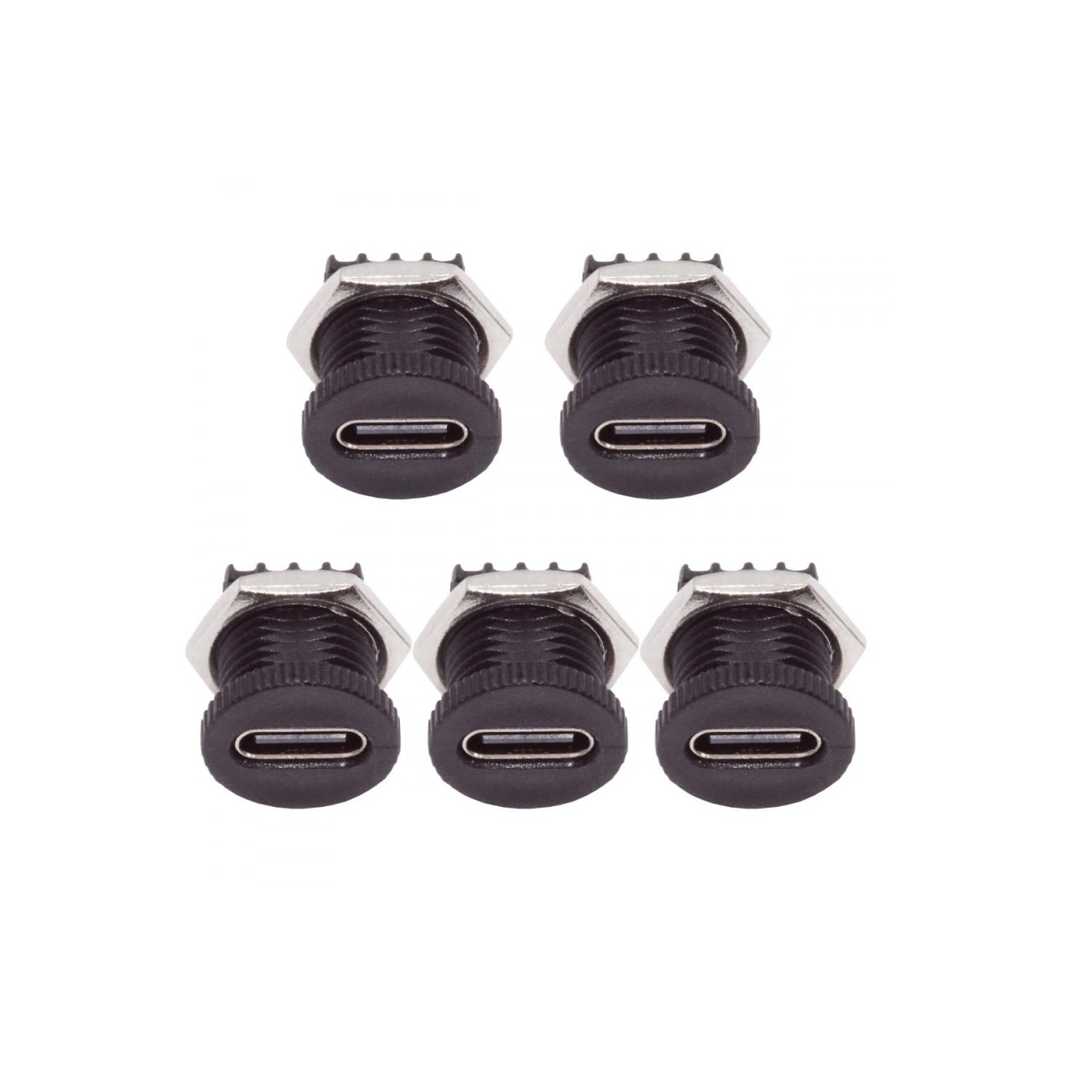 CY 5pcs/Set DIY OEM Type C Female Socket Connector to 6Pin PCBA Pinout ...