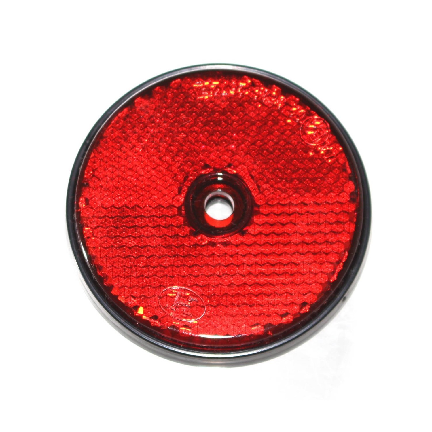 Old-Harvest 1 Rear Reflector Round 60 mm Red for Trailer Flatbed Cat ...