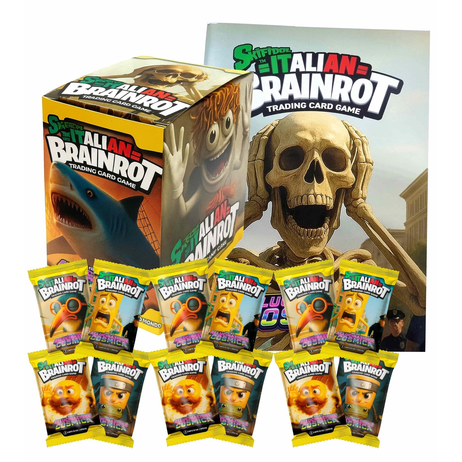 Skifidol Italian Brainrot Beta Series Cosmic Hallucination | Box 12 ...