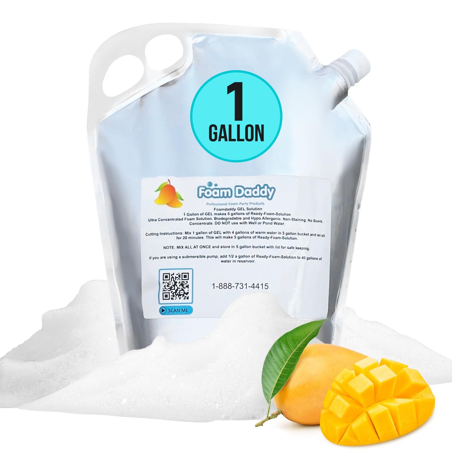 Foam Daddy Foam Machine Gel Solution - Professional Super Stacking Foam ...