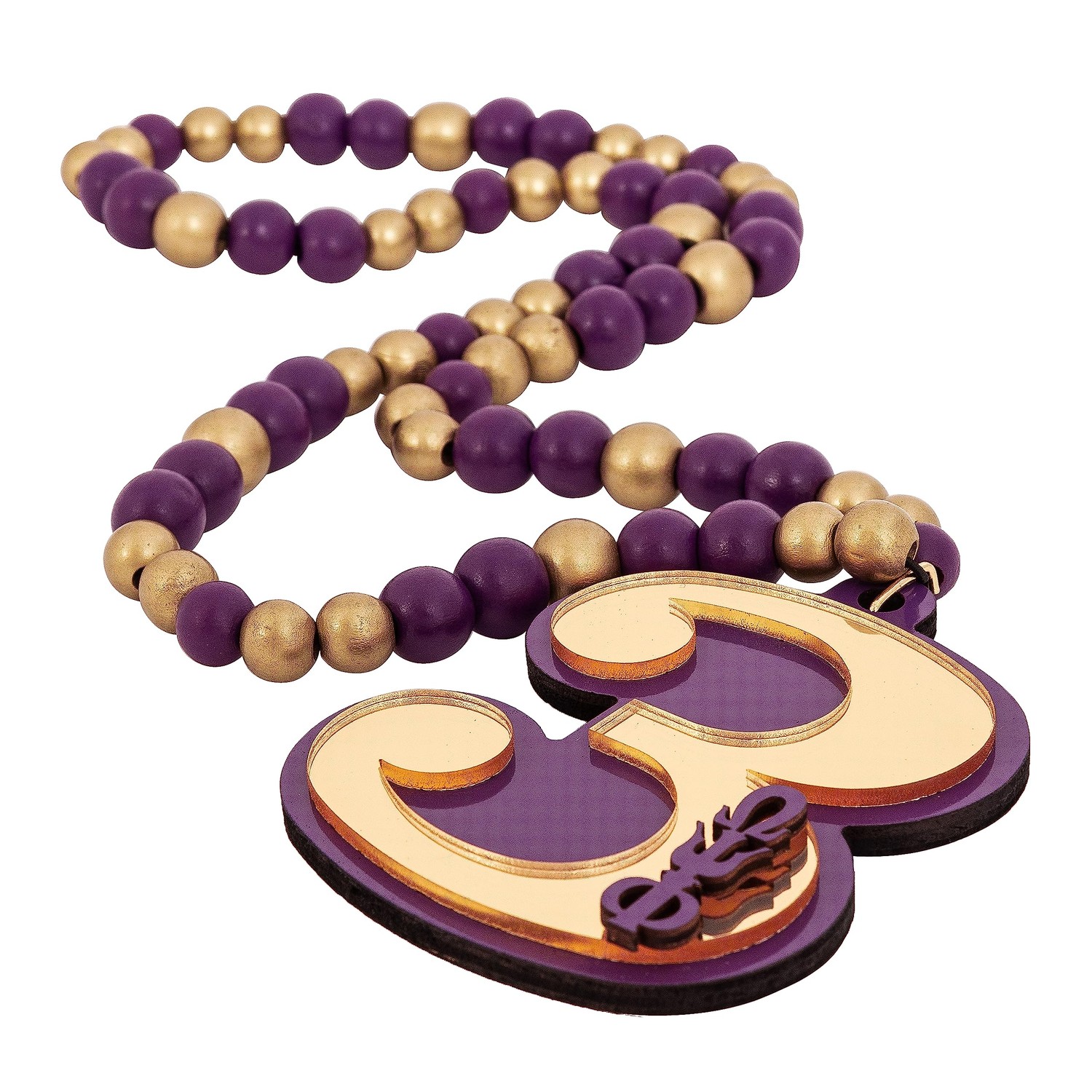 Desert Cactus Omega Psi Phi Wooden Bead Tiki Necklace #3 Line Number ...