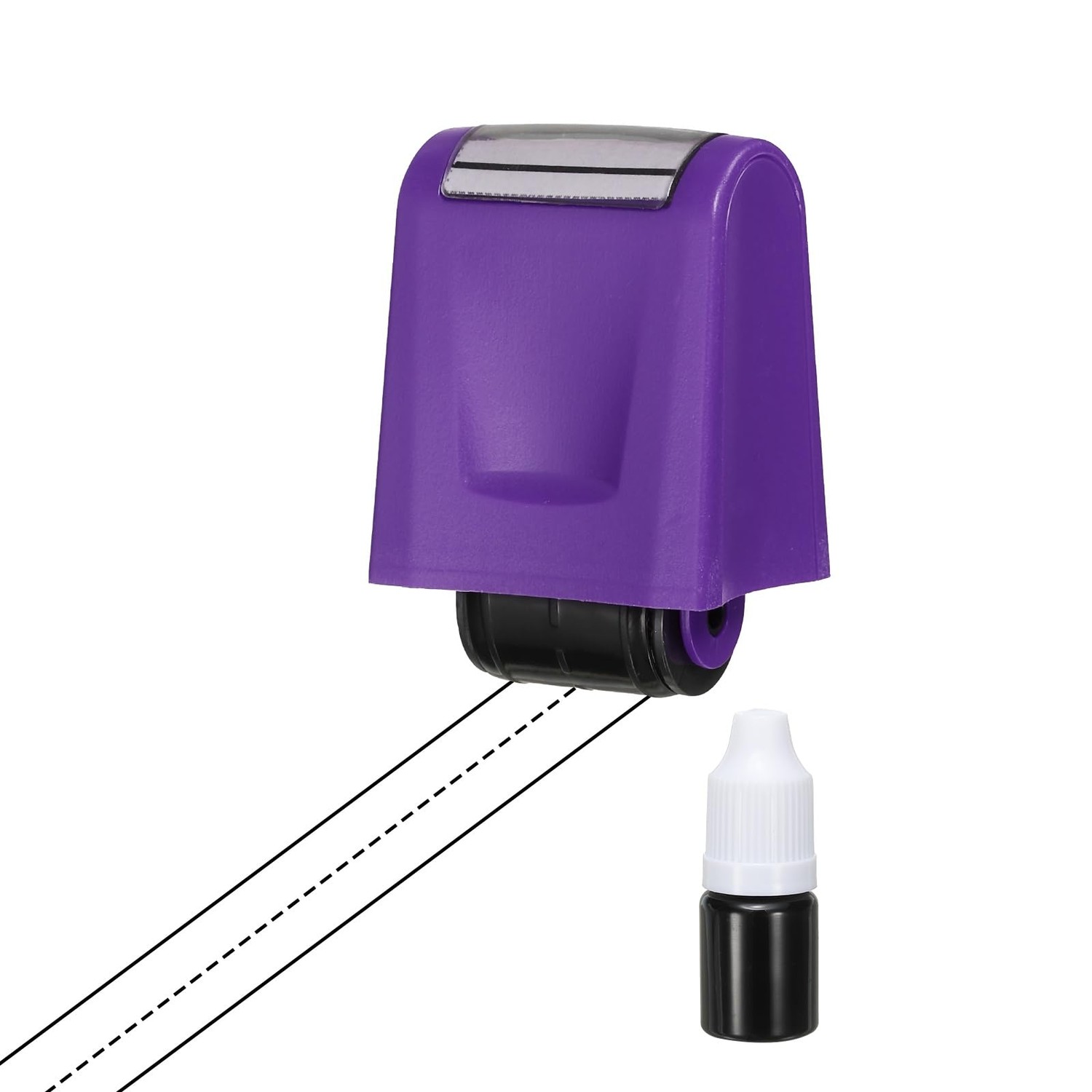 PATIKIL Dashed Handwriting Lines Practice Roller Stamp, Self Inking ...