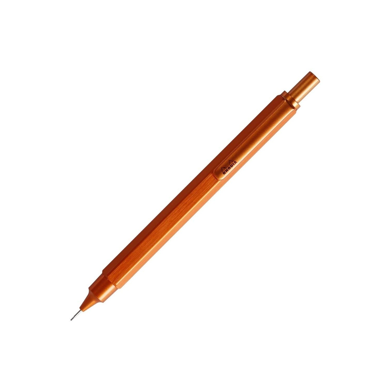 RHODIA 9398C - scRipt Mechanical Pencil Hexagonal Body in Brushed ...