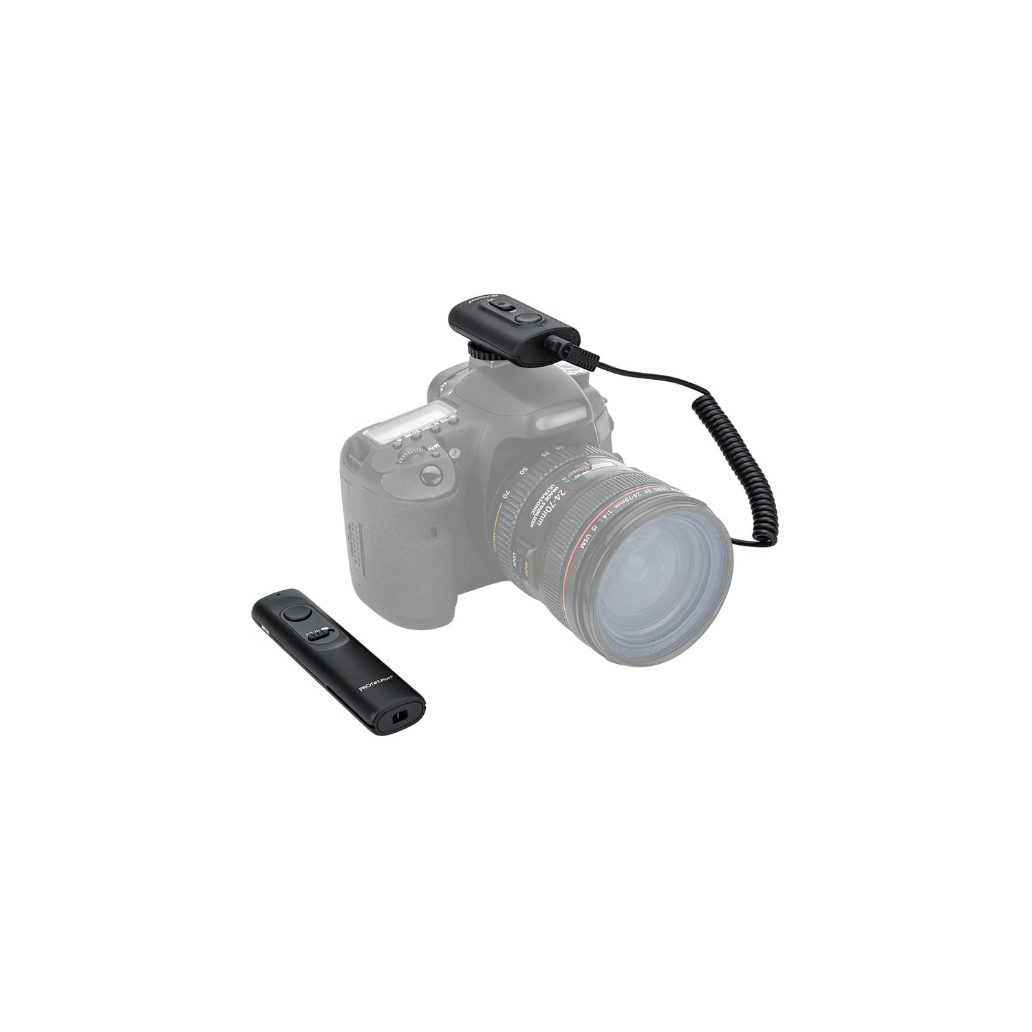 PROfezzion 165ft Wireless Remote Shutter Release for Canon EOS R3 R5 5D ...