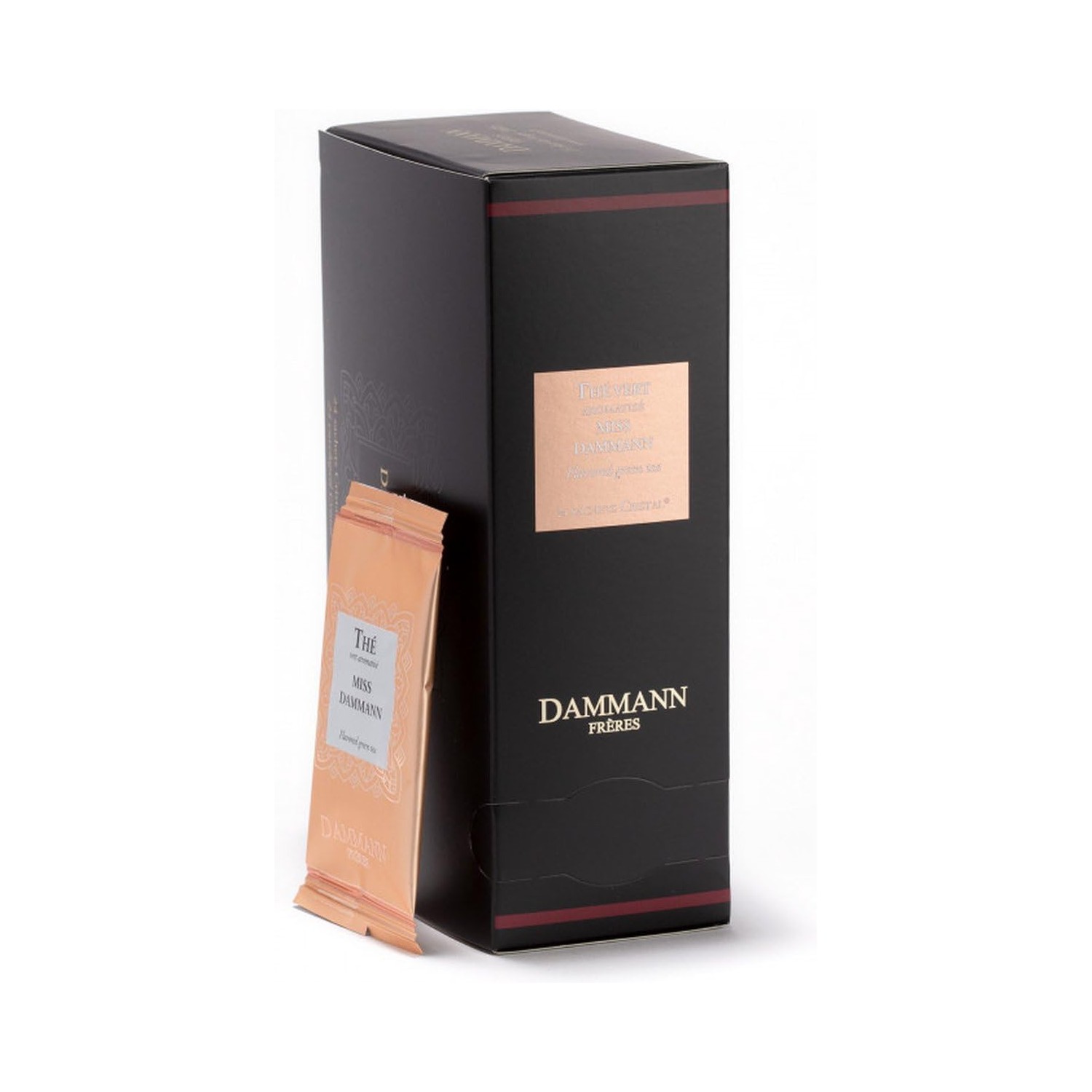 Dammann The Green Green Tea Miss DAMMANN 24 Bags Gold - ibspot.com