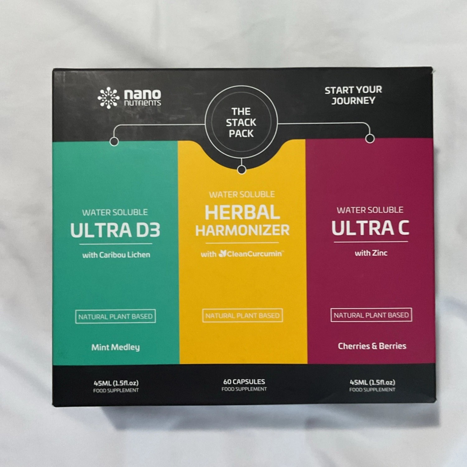 Nano Nutrients The Stack Pack - Multi Botanical Antioxidants Supplement ...