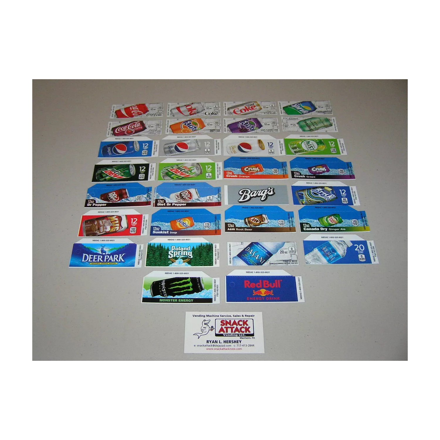 Dixie Narco, Vendo, Royal Vendors, USI & FSI (30) COKE OR SODA VENDING ...
