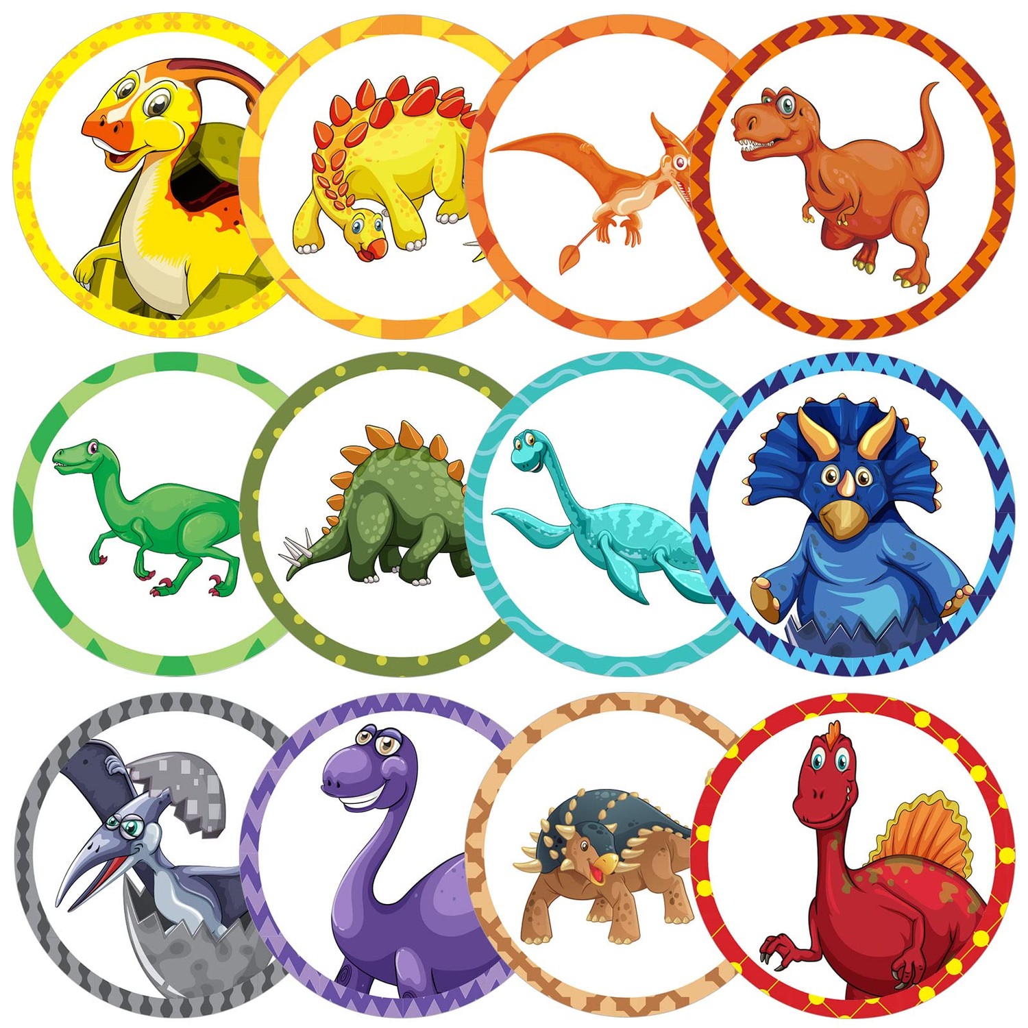 120 Pcs Toilet Targets for Boys Training Flushable Dinosaur Targets ...
