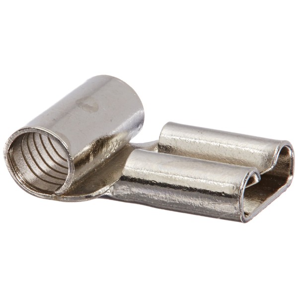 High Temperature Specialty Part, Female Flag Disconnect, 12-10 AWG Wire ...