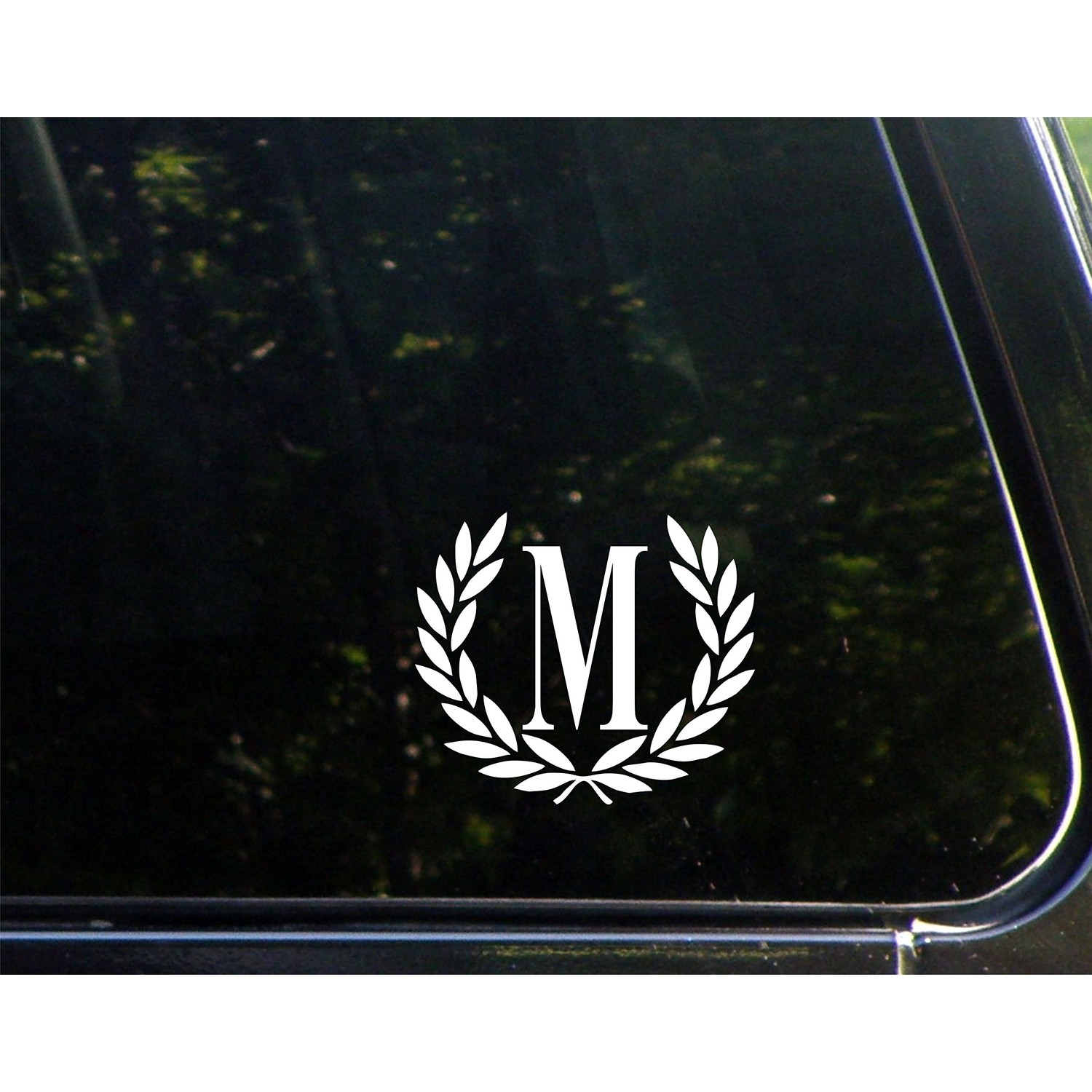 Sweet Tea Decals Letter M, Small Size, Decorative Monogram - 4-1/2" x 3 ...