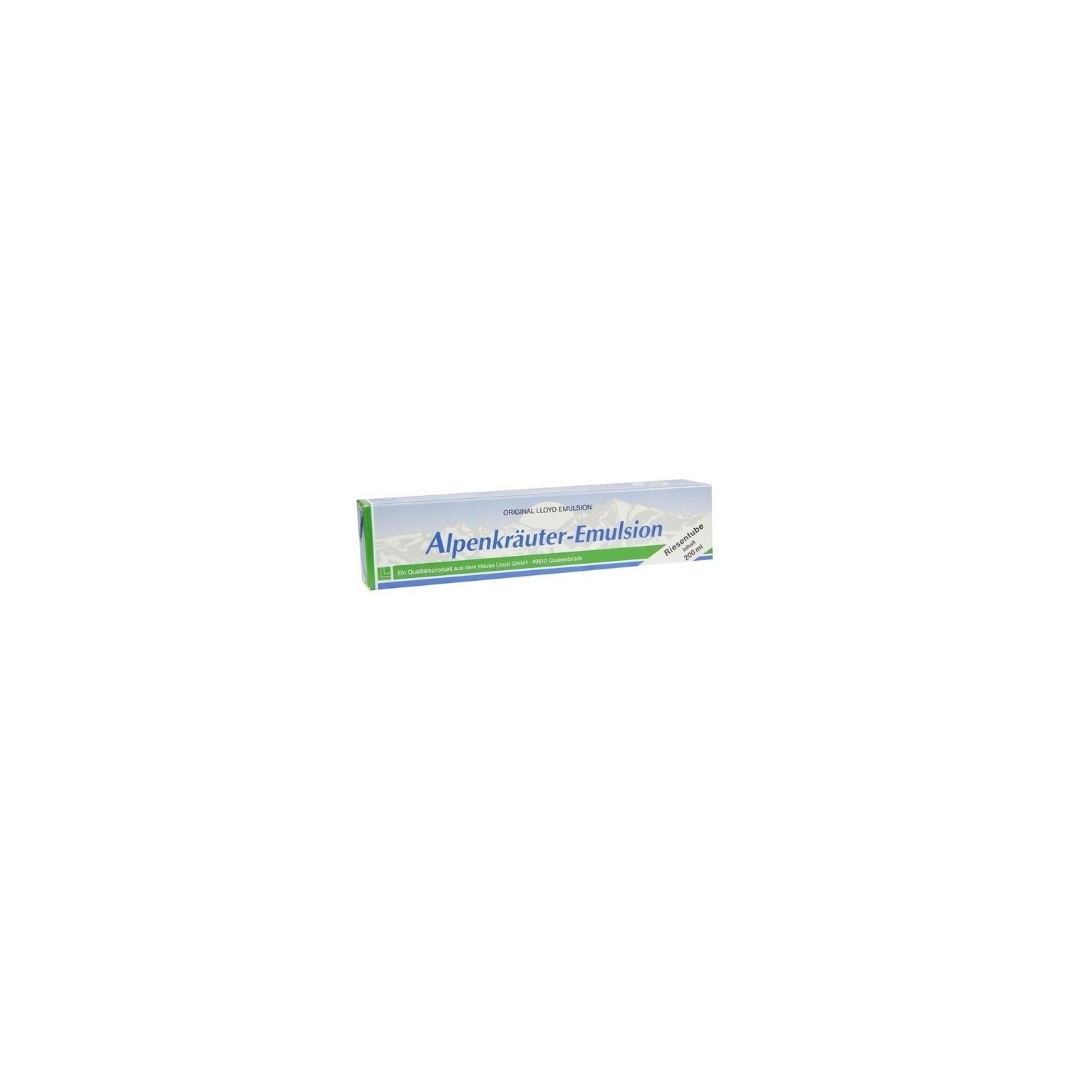 Original Lloyd Giant Tube Alpine Herbs Emulsion Cream Tube Ointment ...