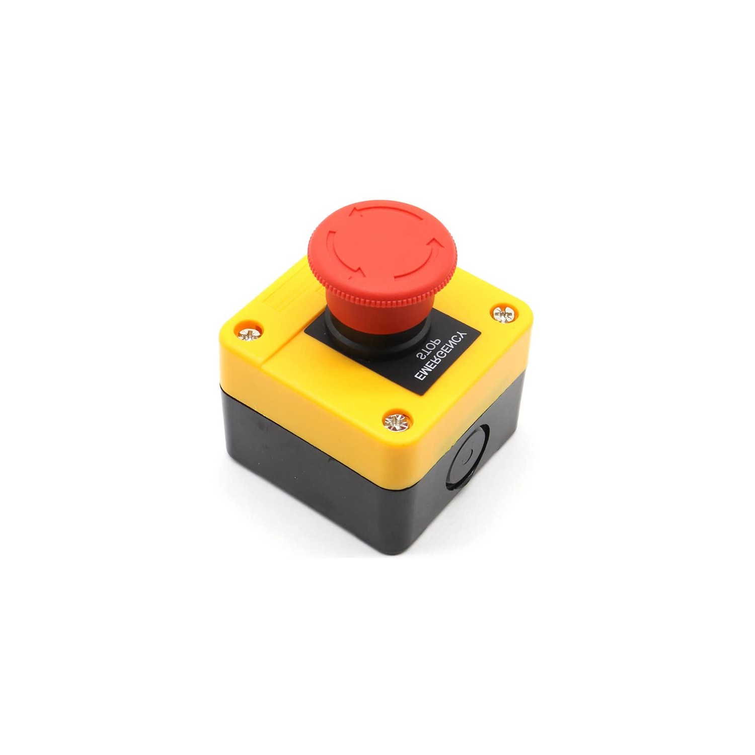 Red Emergency Stop Switch Red Mushroom Latching Emergency Stop Push ...