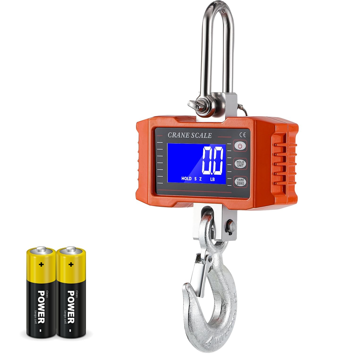CGOLDENWALL Digital Crane Scale 2200lb Industrial Hanging Scale ...