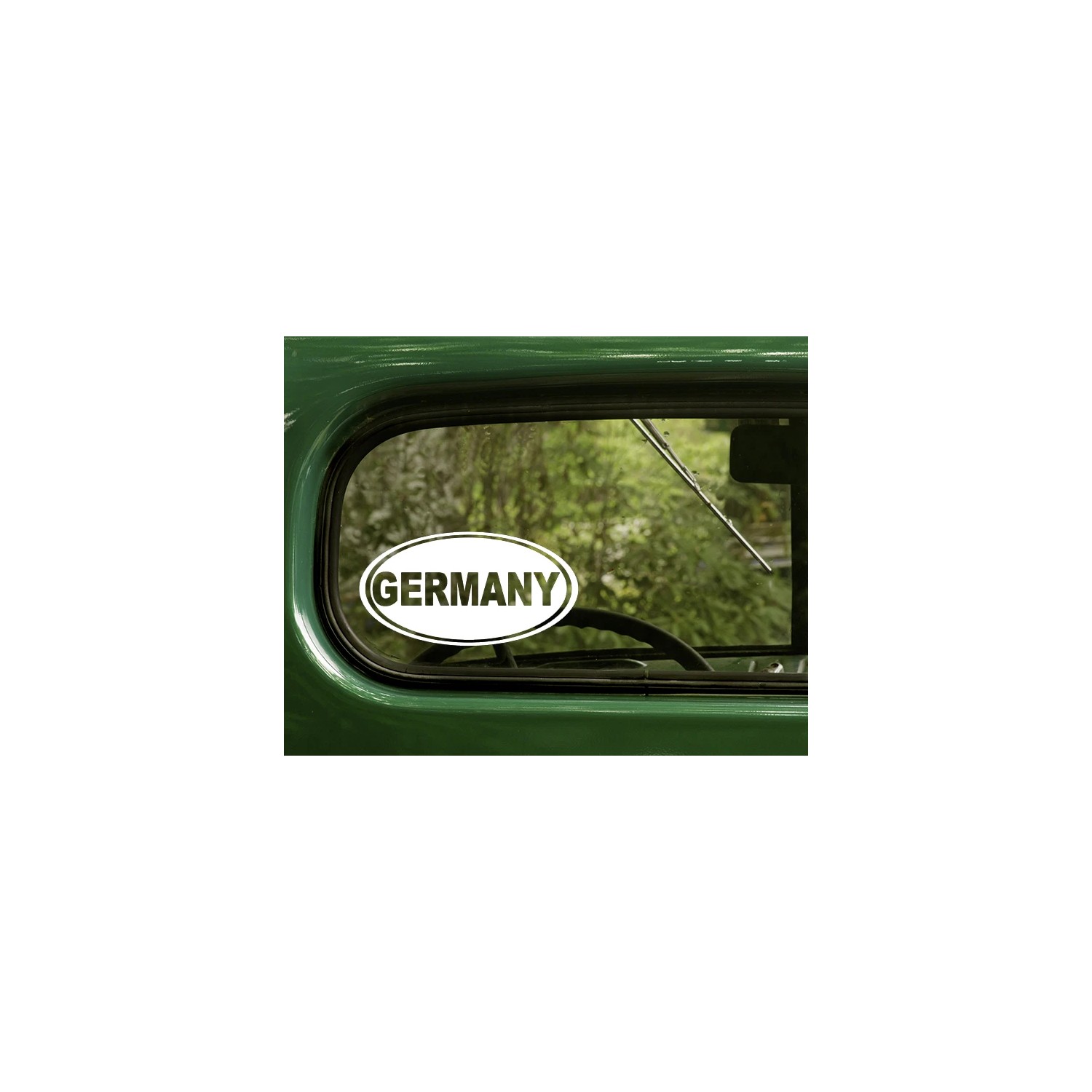 The Decal and Sticker Mafia 2 GERMANY DECALs Oval Sticker For Car Truck ...