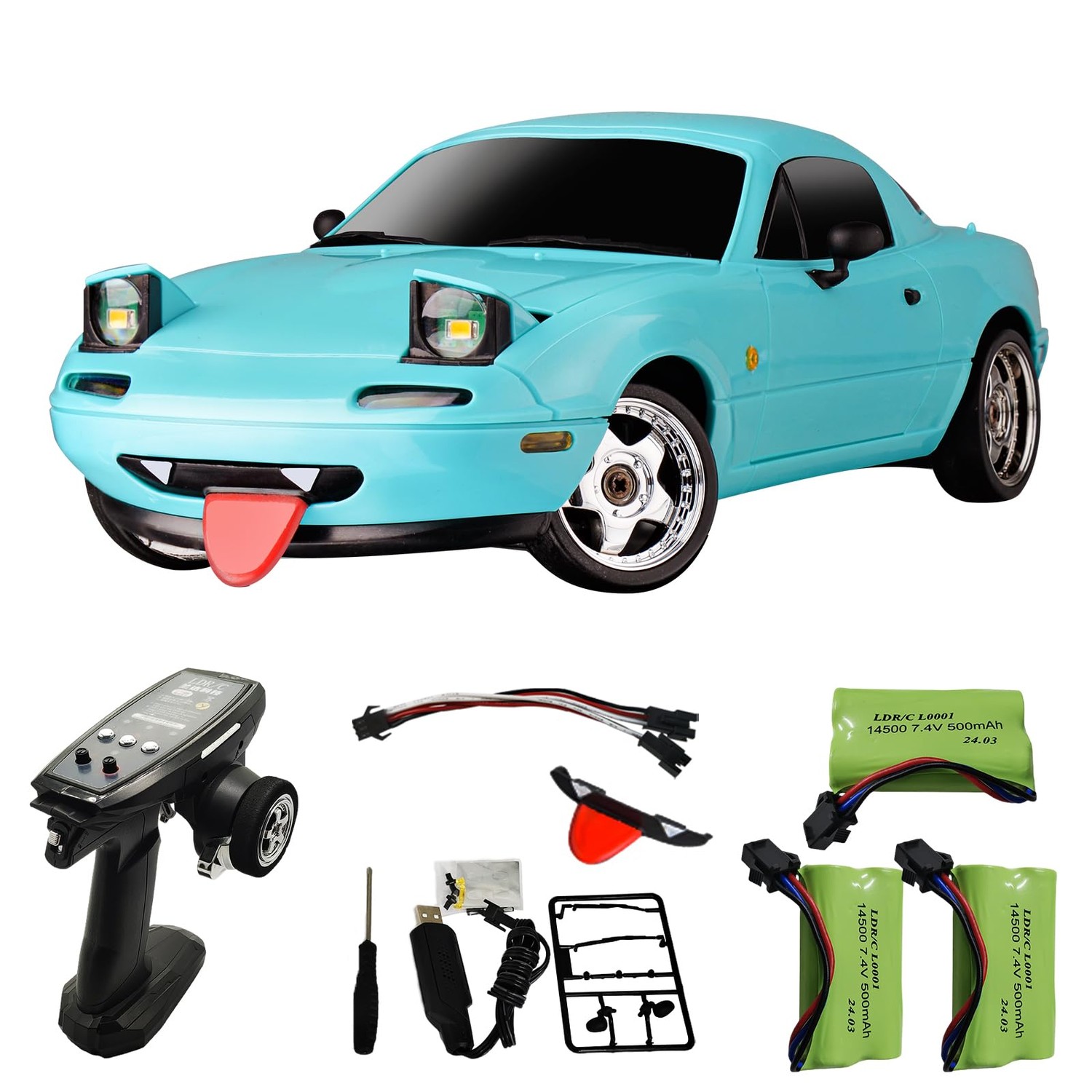 Skymaker LDR/C LD1804 RC Drift Car 1/18 Drift RC Car Mazda MX-5 Model 2 ...