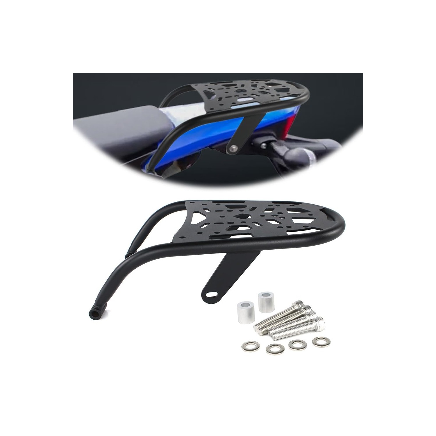 Xitomer Motorcycle Cargo Rack Fit for 2025 KLX230 2019 2020 2021 2022 ...