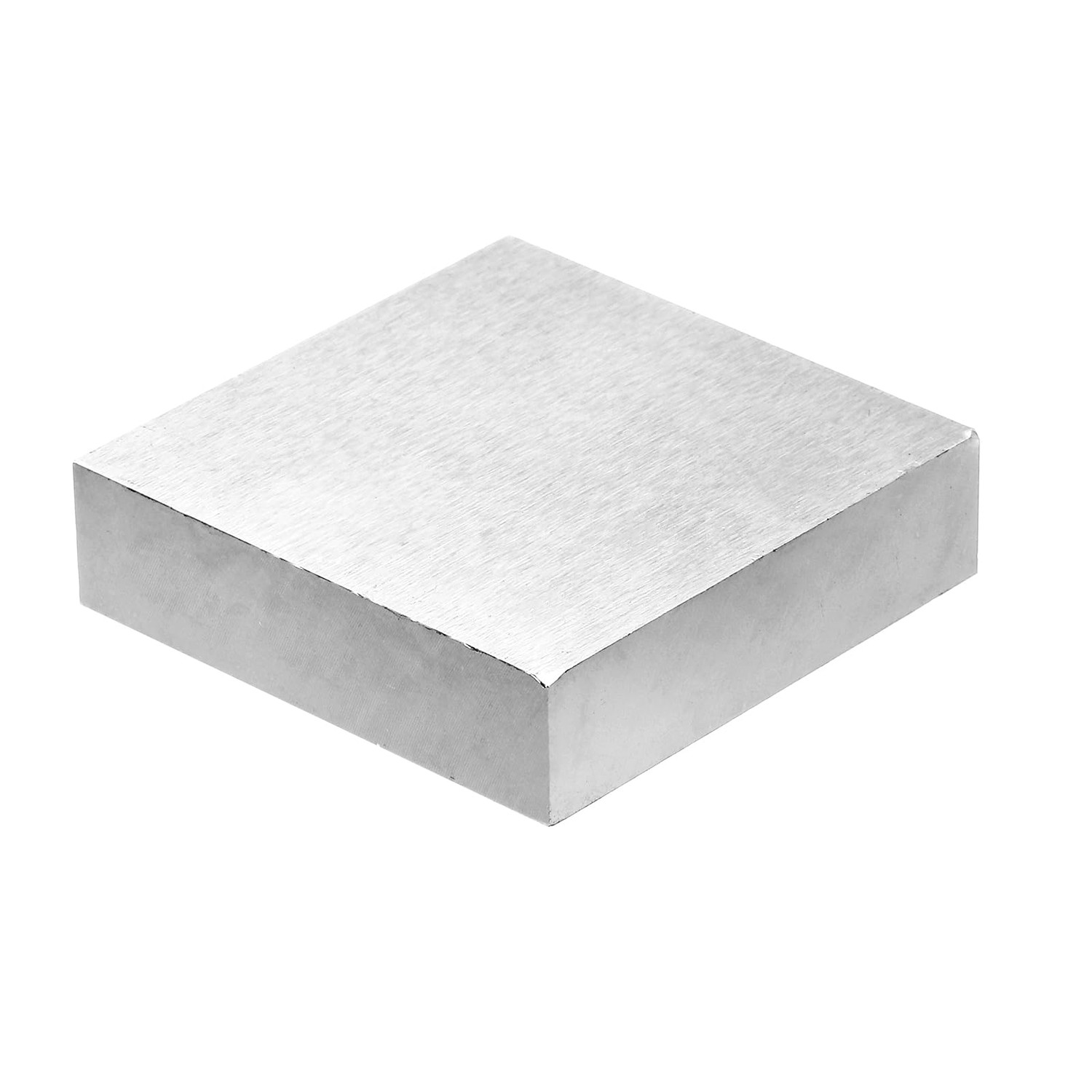 PATIKIL 60x60x15mm Steel Bench Block, Steel Block Metal Bench Block No ...